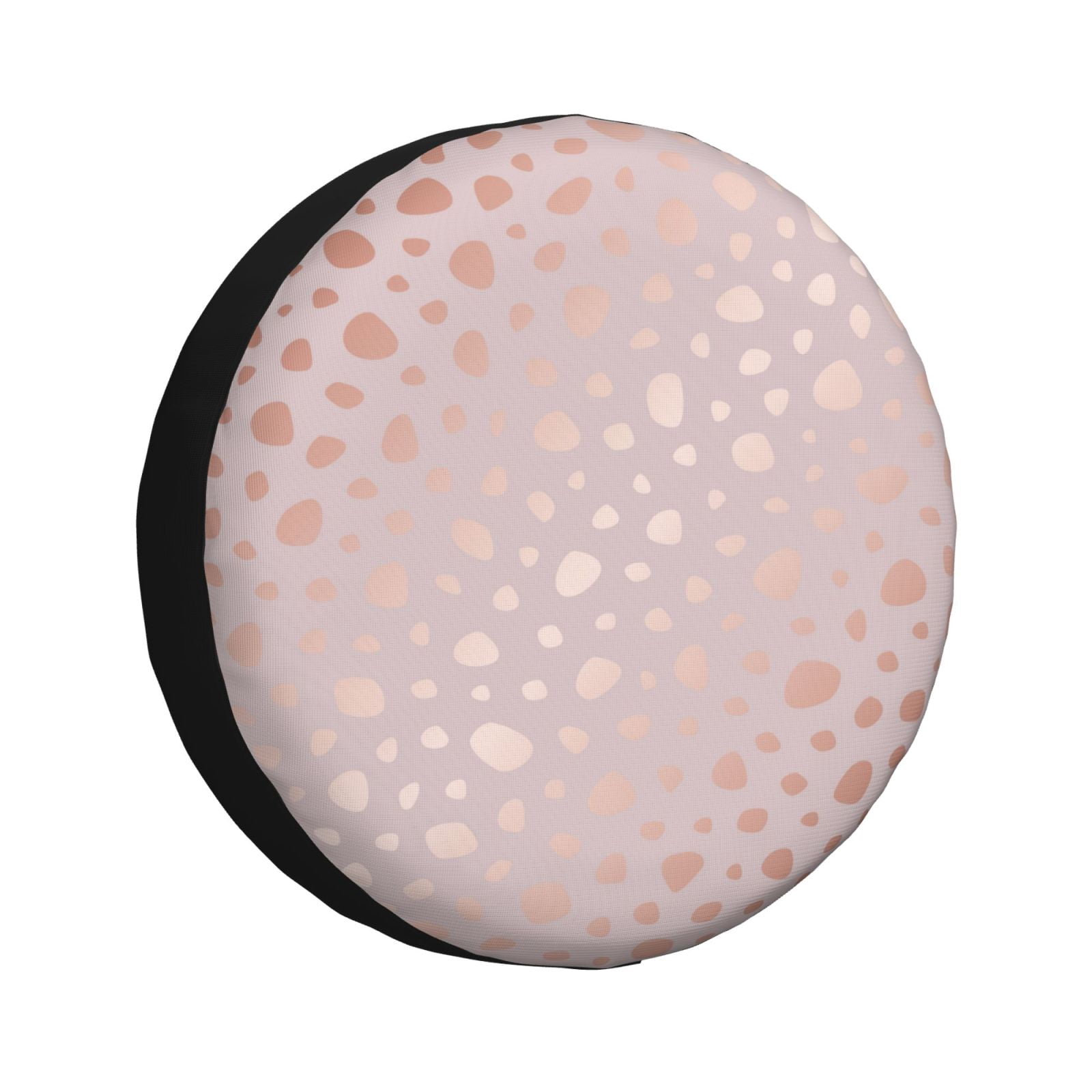 Bingfone Rose Gold Abstract Spots 1 Spare Tire Cover Weatherproof ...