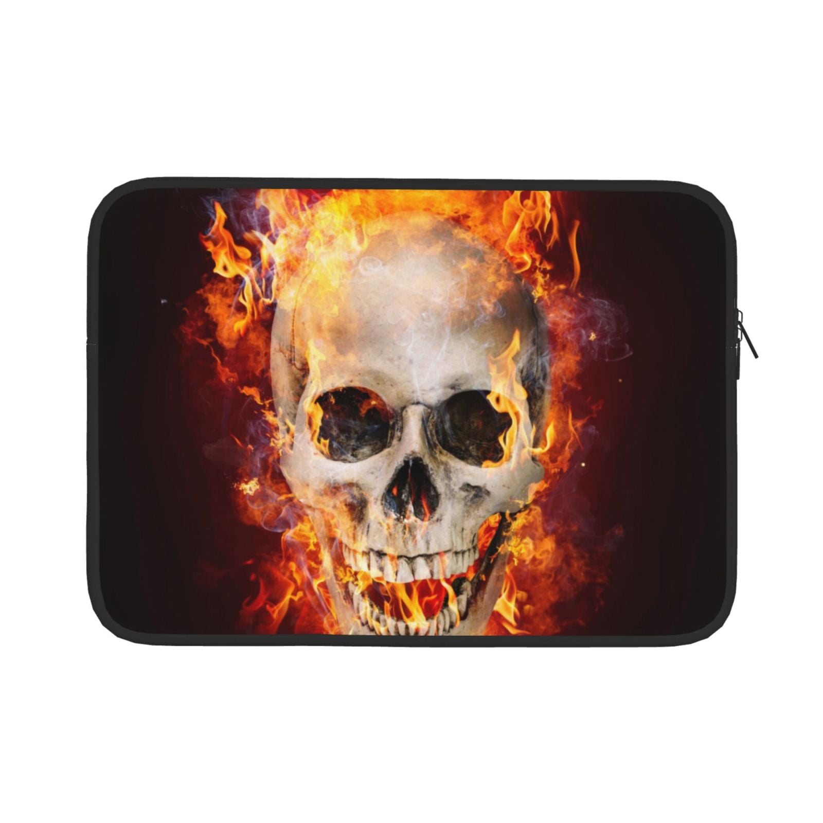 Bingfone Satanic Skull Laptop Sleeve Case 15 Inch, 360° Protective ...
