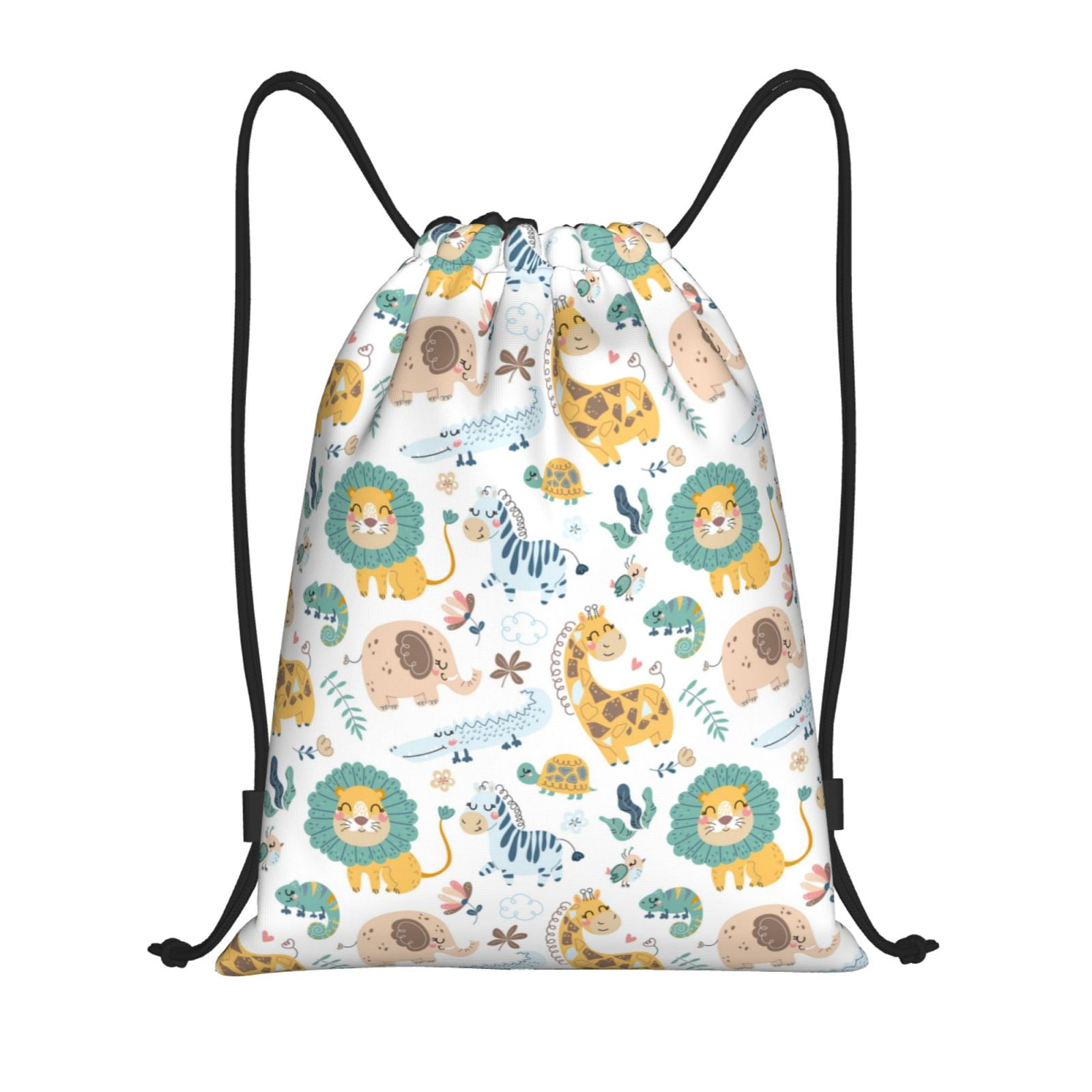 Bingfone Scandinavian Africa Drawstrings Backpacks Bags for Men Women ...