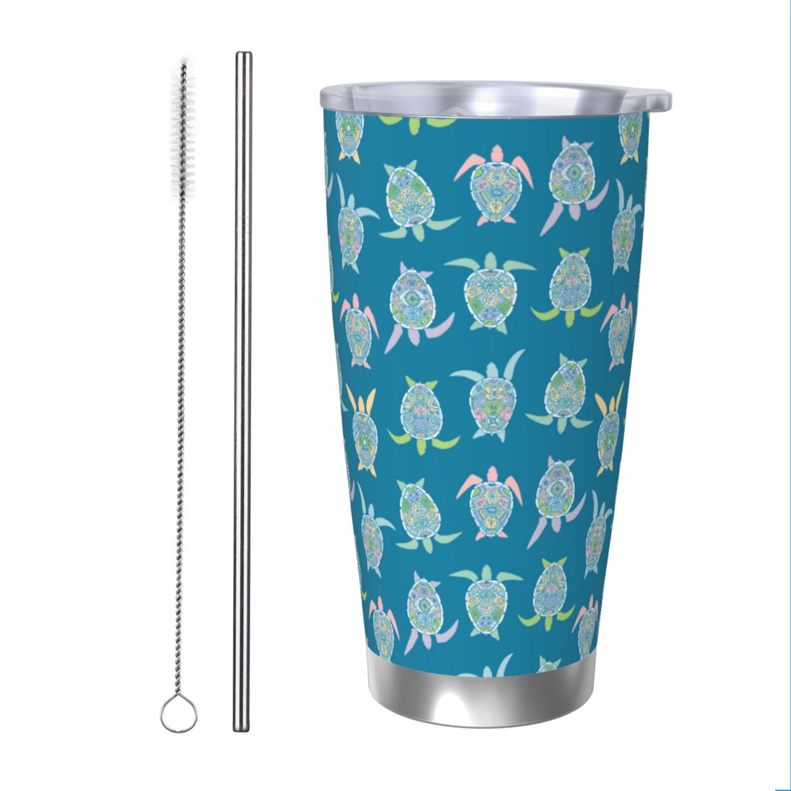 Bingfone Sea Turtle for 20 Oz Stainless Steel Travel Mug Double Wall ...