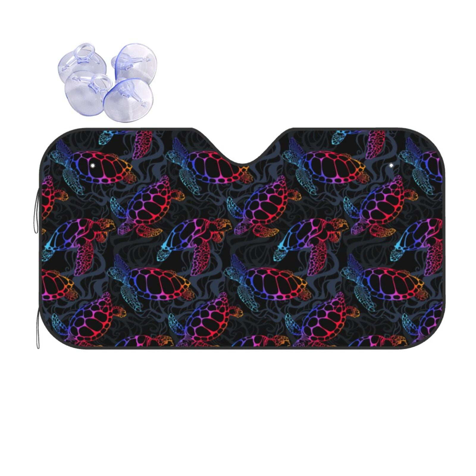 Bingfone Sea Turtle Car Windshield Sun Shade Protector Keep Your ...