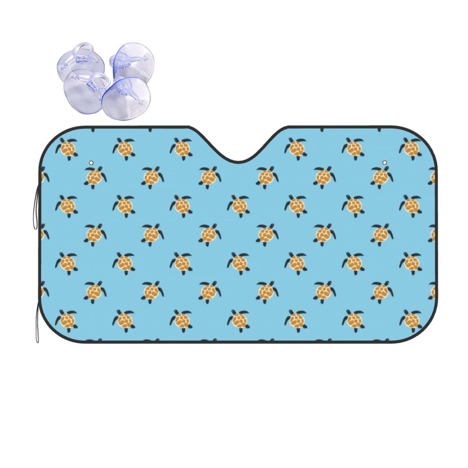 Bingfone Sea Turtle Car Windshield Sun Shade Protector Keep Your ...