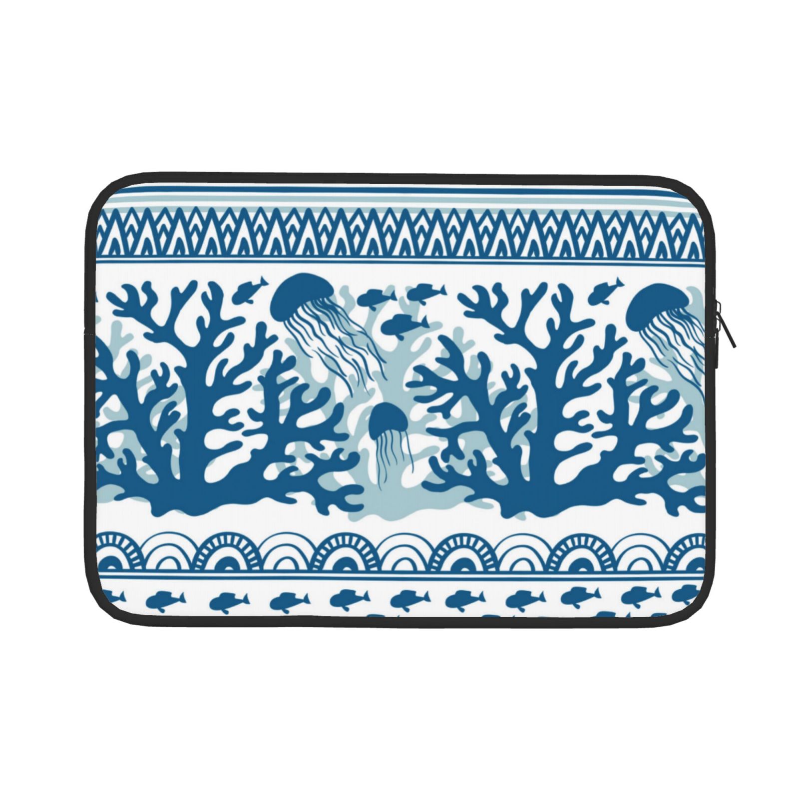 Bingfone Sea Underwater Jellyfish Laptop Sleeve Case 13 Inch, 360 ...