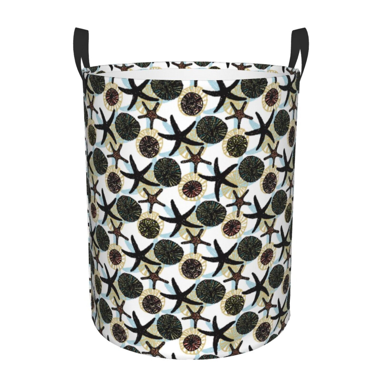 Bingfone Sea Urchin Waterproof Foldable Laundry Hamper Bucket with ...