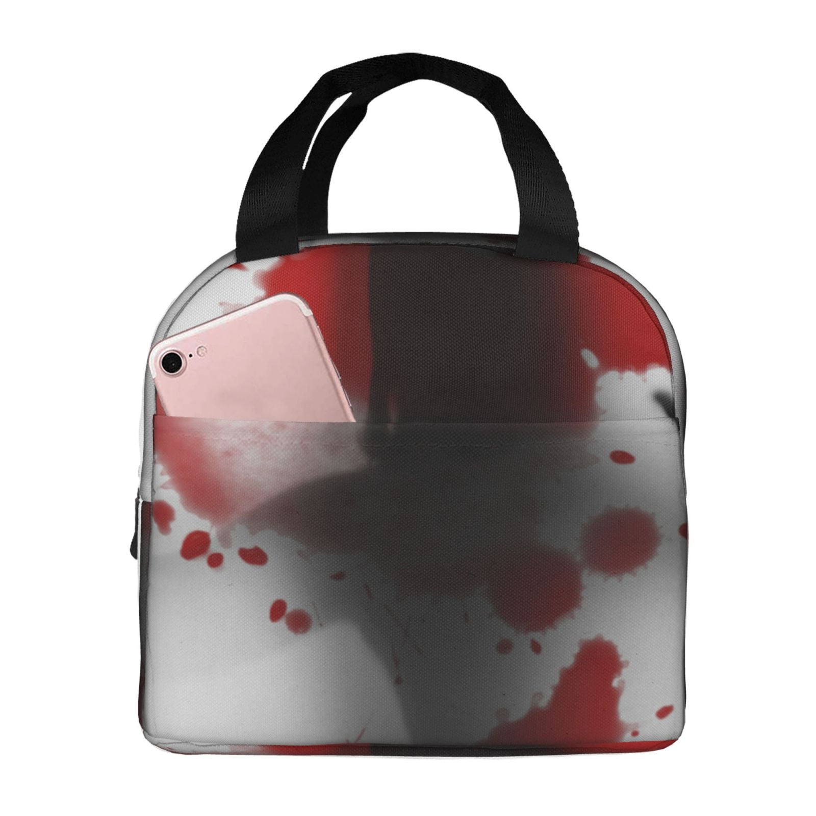 Bingfone Shadows Behind Print Lunch Bag Insulated Lunch Box, Small ...