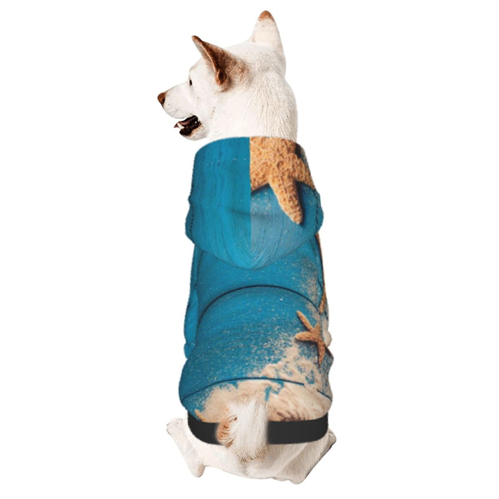 Bingfone Shells And Starfish Dog Clothes Hoodie, Pet Winter Coat,Puppy ...
