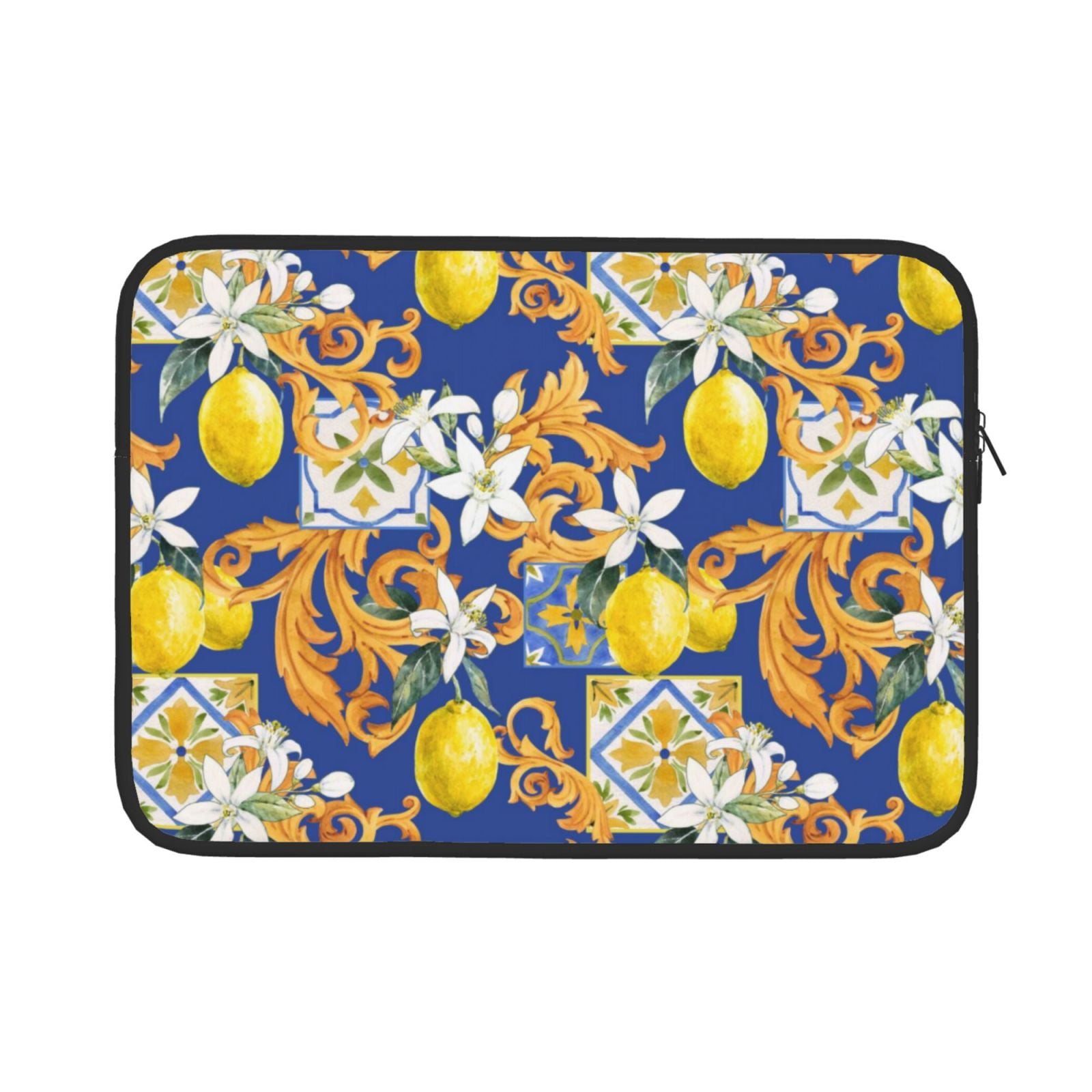 Bingfone Sicilian Style Laptop Sleeve Case 13 Inch, 360° Protective ...