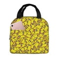 Bingfone Skateboard Print Lunch Bag Insulated Lunch Box, Small ...