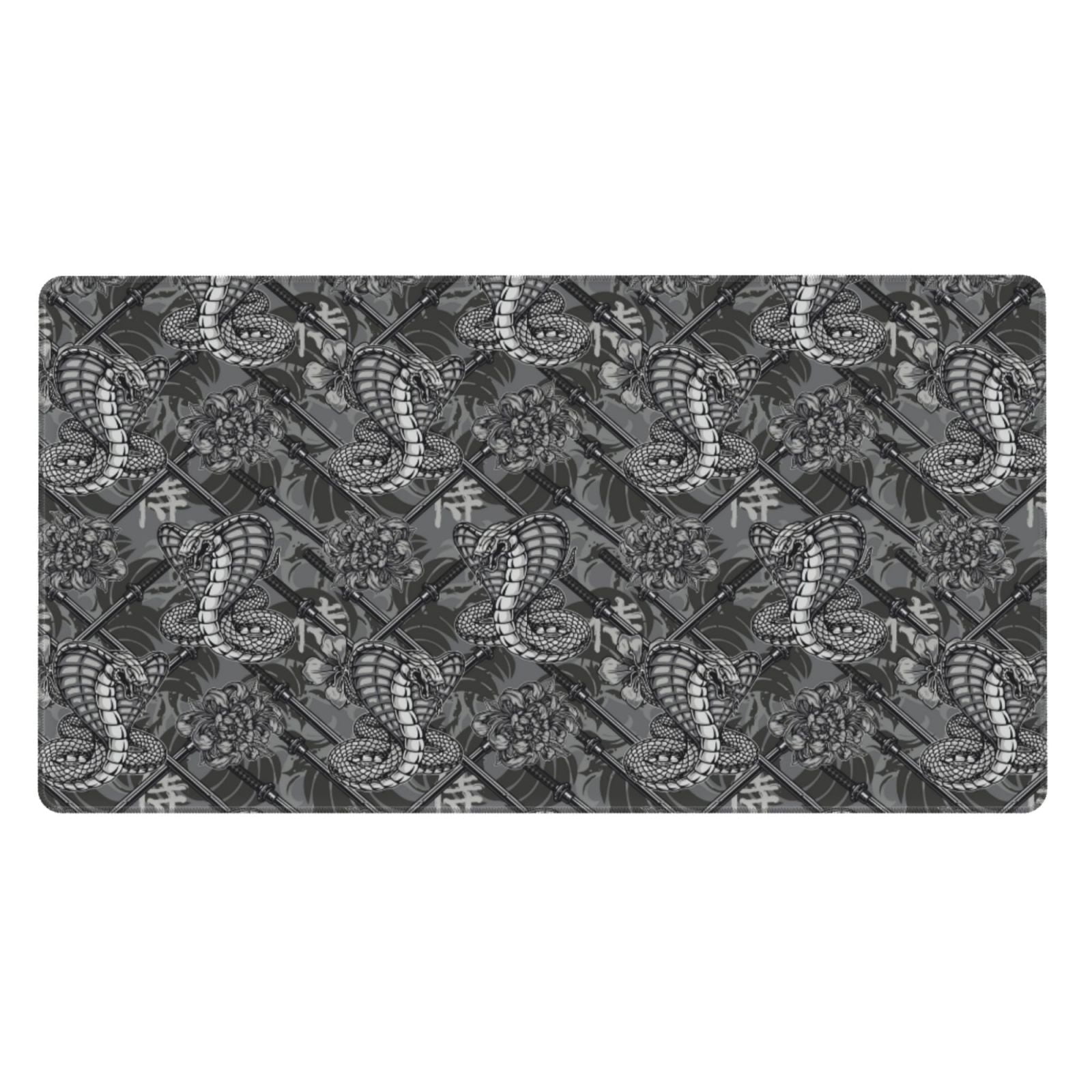 Bingfone Snake Large Gaming Mouse Pad,Extended Desk Mousepad with ...