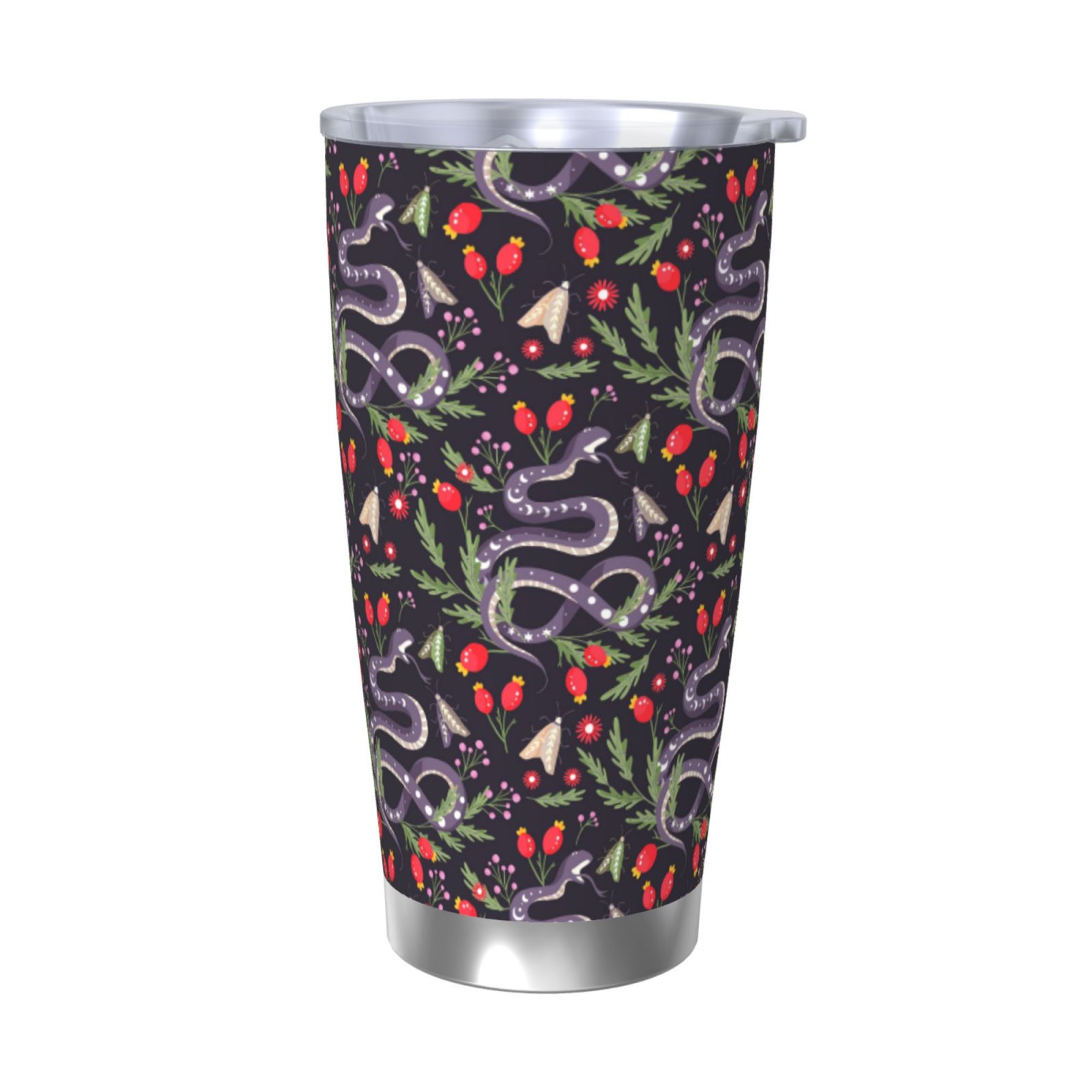 Bingfone Snakes And Snake Fruit for 20 Oz Stainless Steel Travel Mug ...