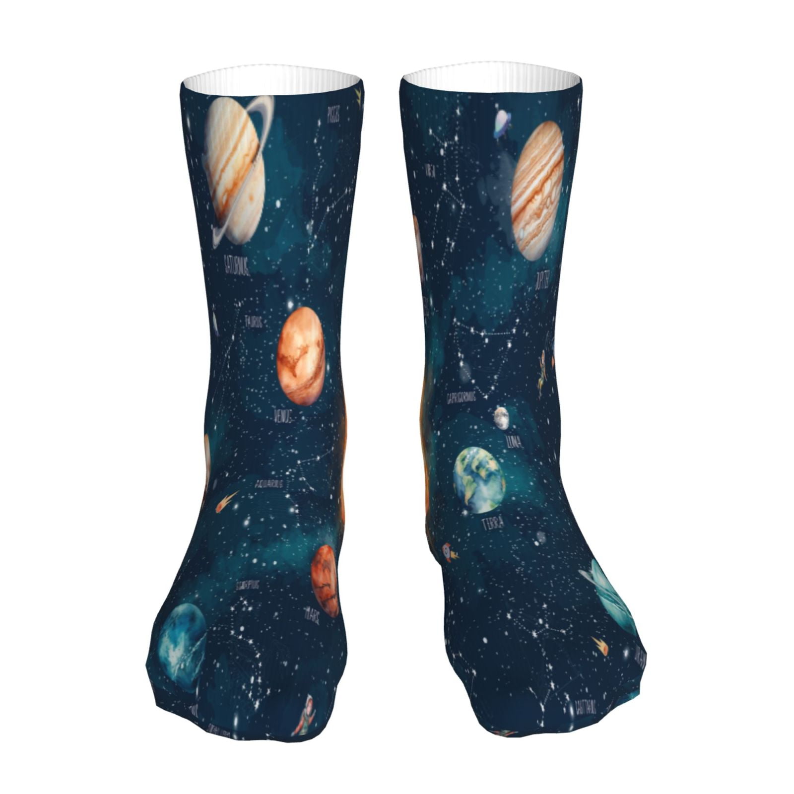 Bingfone Solar System And Planets Prirnt Women's Men's Fun Pattern and ...