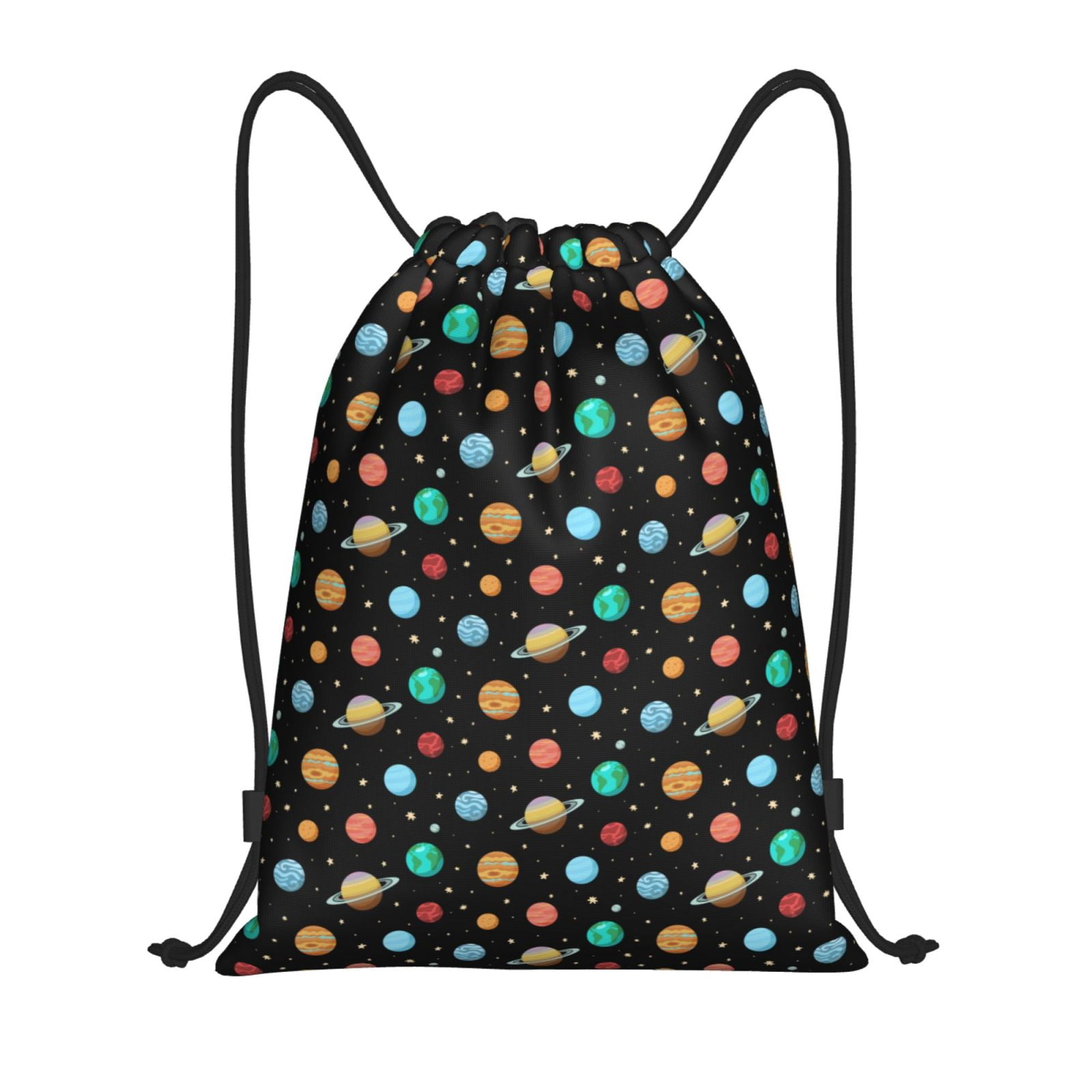 Bingfone Solar System Planets Space Drawstrings Backpacks Bags for Men ...
