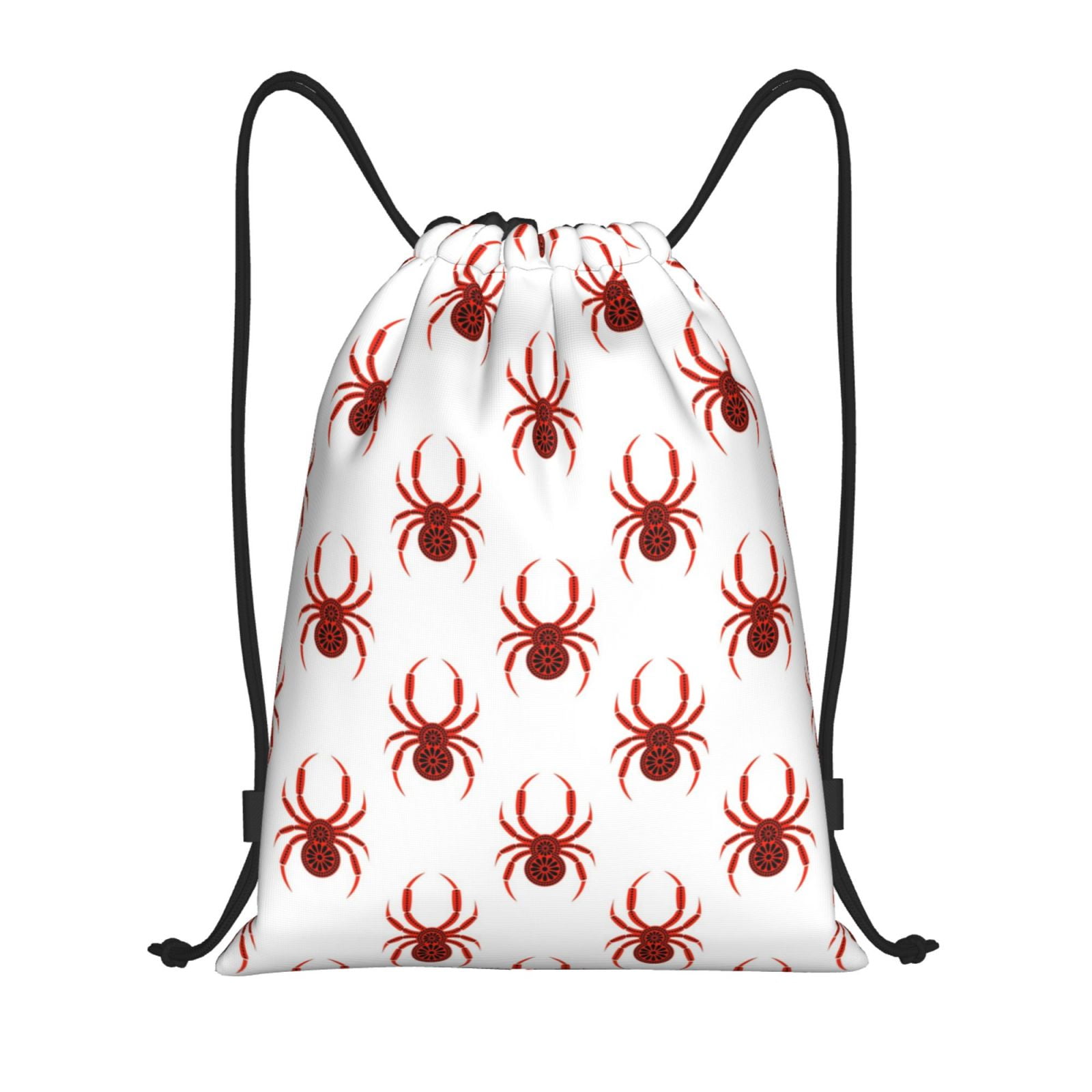 Bingfone Spiders Insects Drawstrings Backpacks Bags for Men Women Gym ...