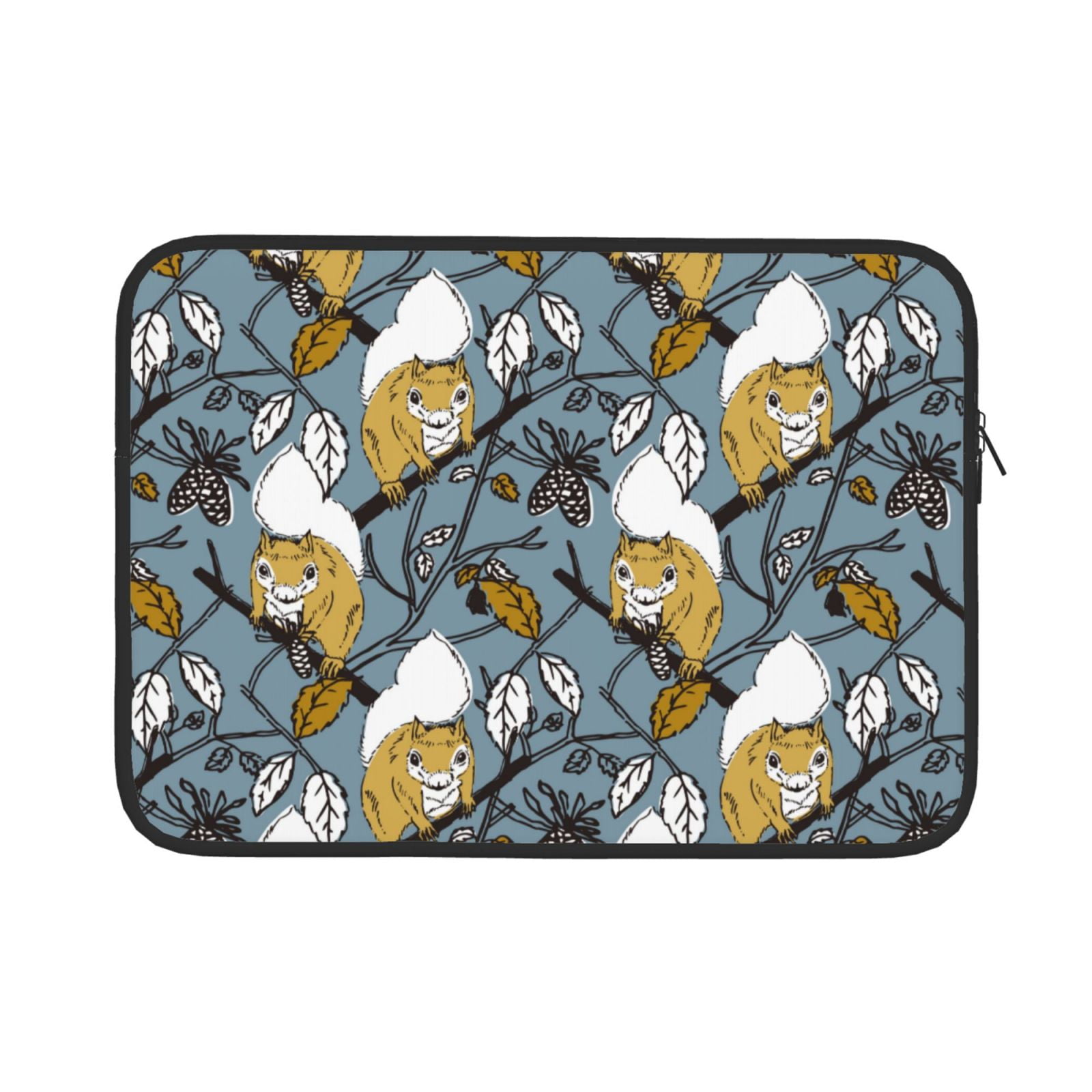 Bingfone Squirrel And Leaves Laptop Sleeve Case 13 inch , 360 ...