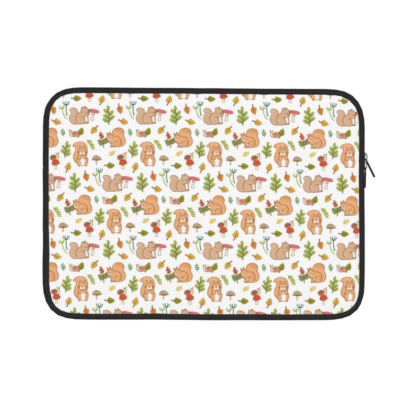 Bingfone Squirrel And Mushroom Laptop Sleeve Case 13 inch , 360 ...