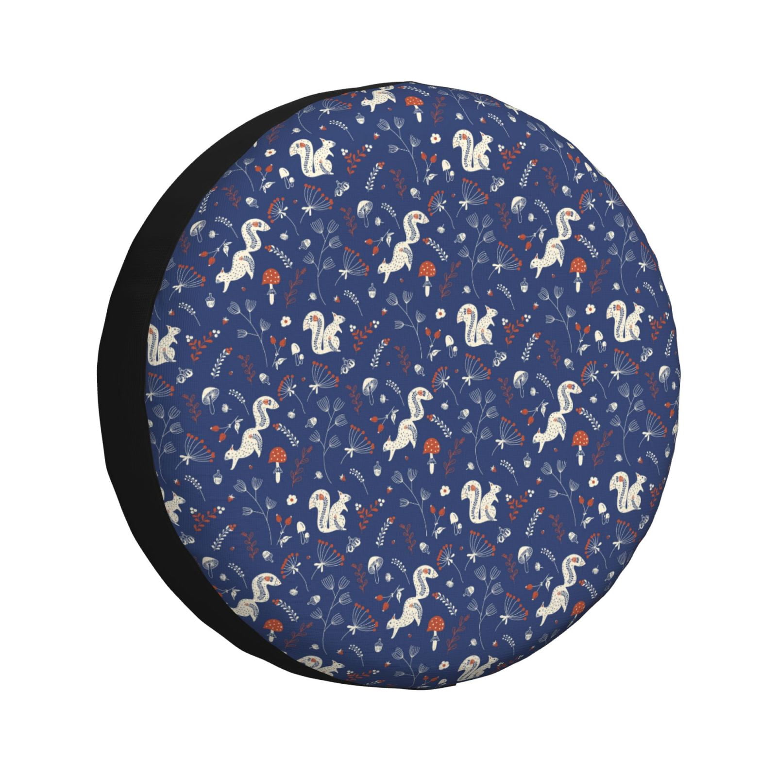 Bingfone Squirrel Flower Spare Tire Cover Weatherproof Universal Wheel ...
