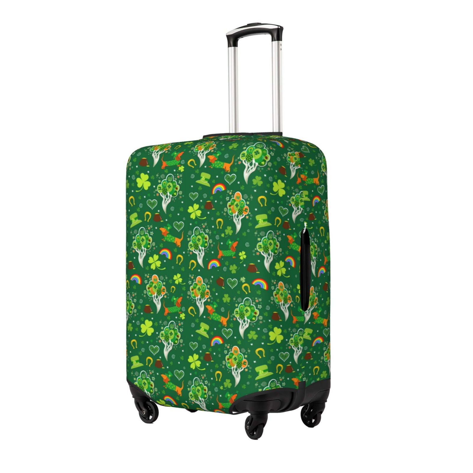 Bingfone St. Patrick's day Luggage Cover Washable Suitcase Cover ...