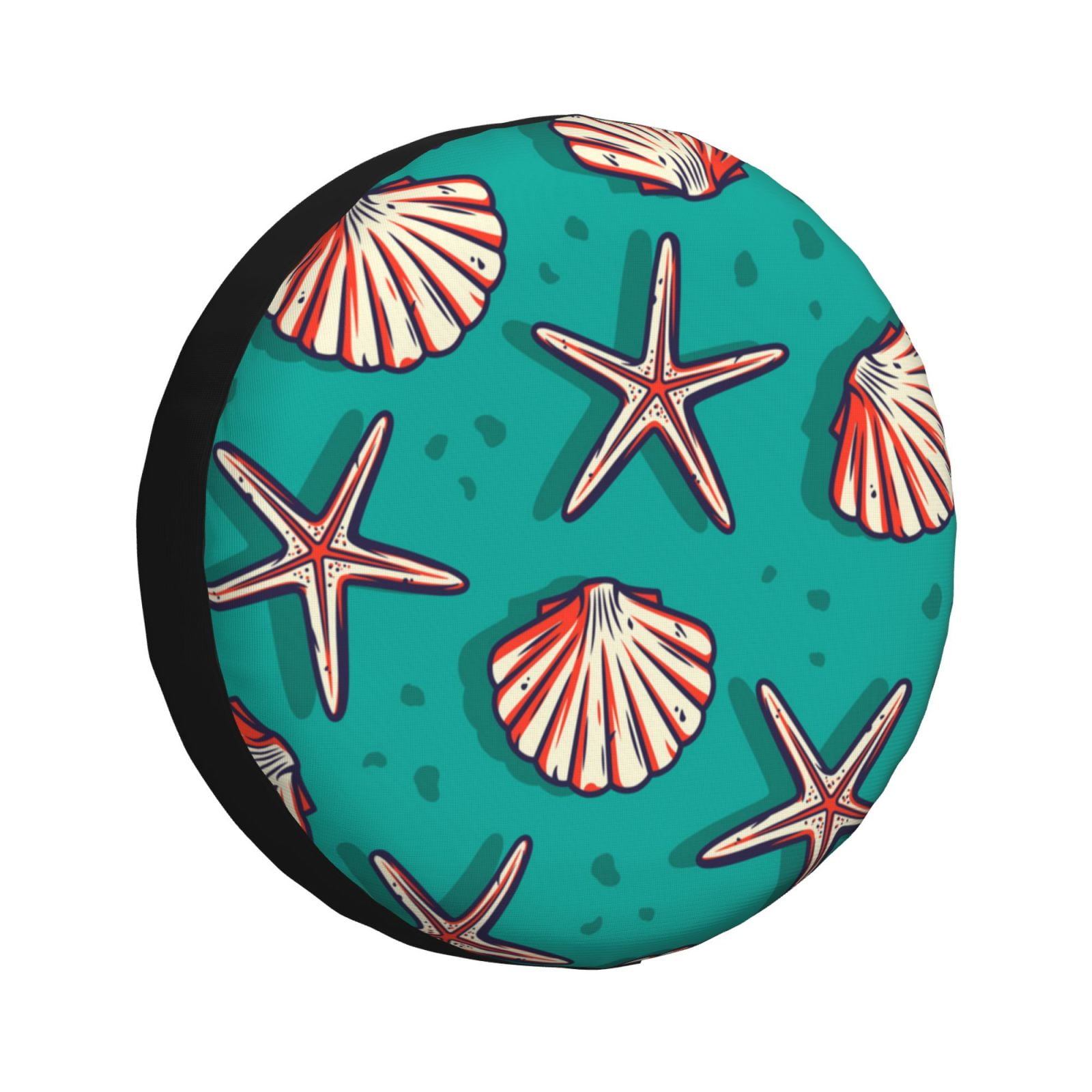 Bingfone Starfish And Shell Spare Tire Cover Weatherproof Universal ...