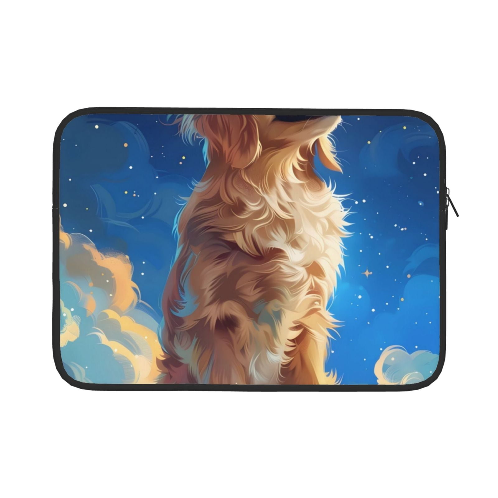 Bingfone Starry Sky Cloud Dog Laptop Sleeve Case 13 inch , 360 ...
