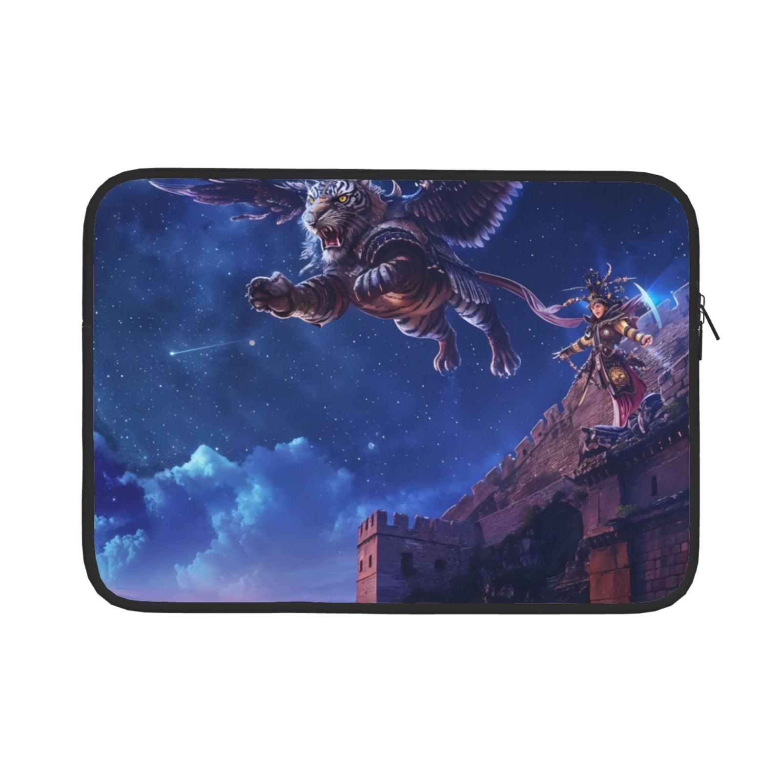 Bingfone Starry Sky Wall Flying Tiger Laptop Sleeve Case 15 inch , 360 ...