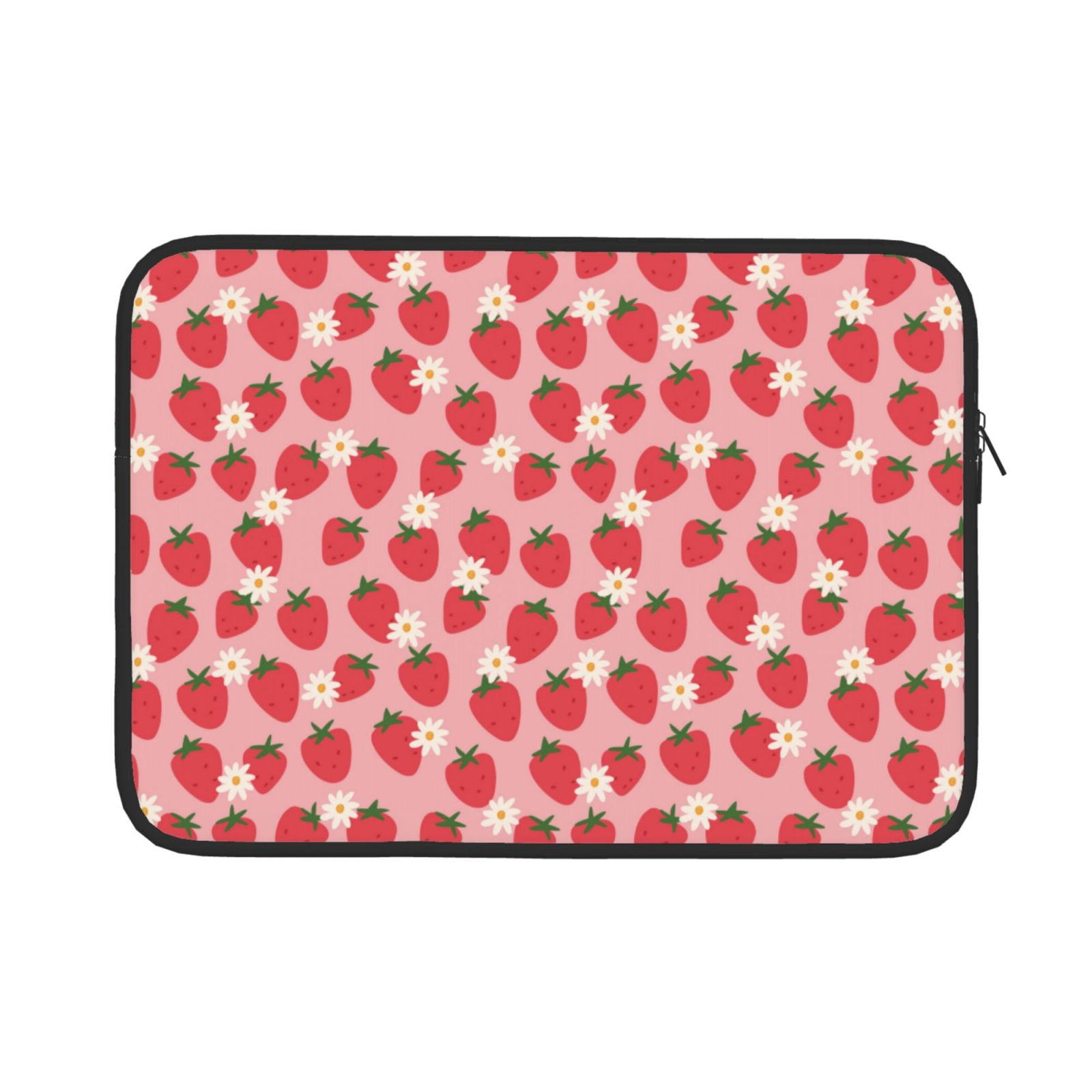 Bingfone Strawberry And Flowers Laptop Sleeve Case 13 inch , 360 ...