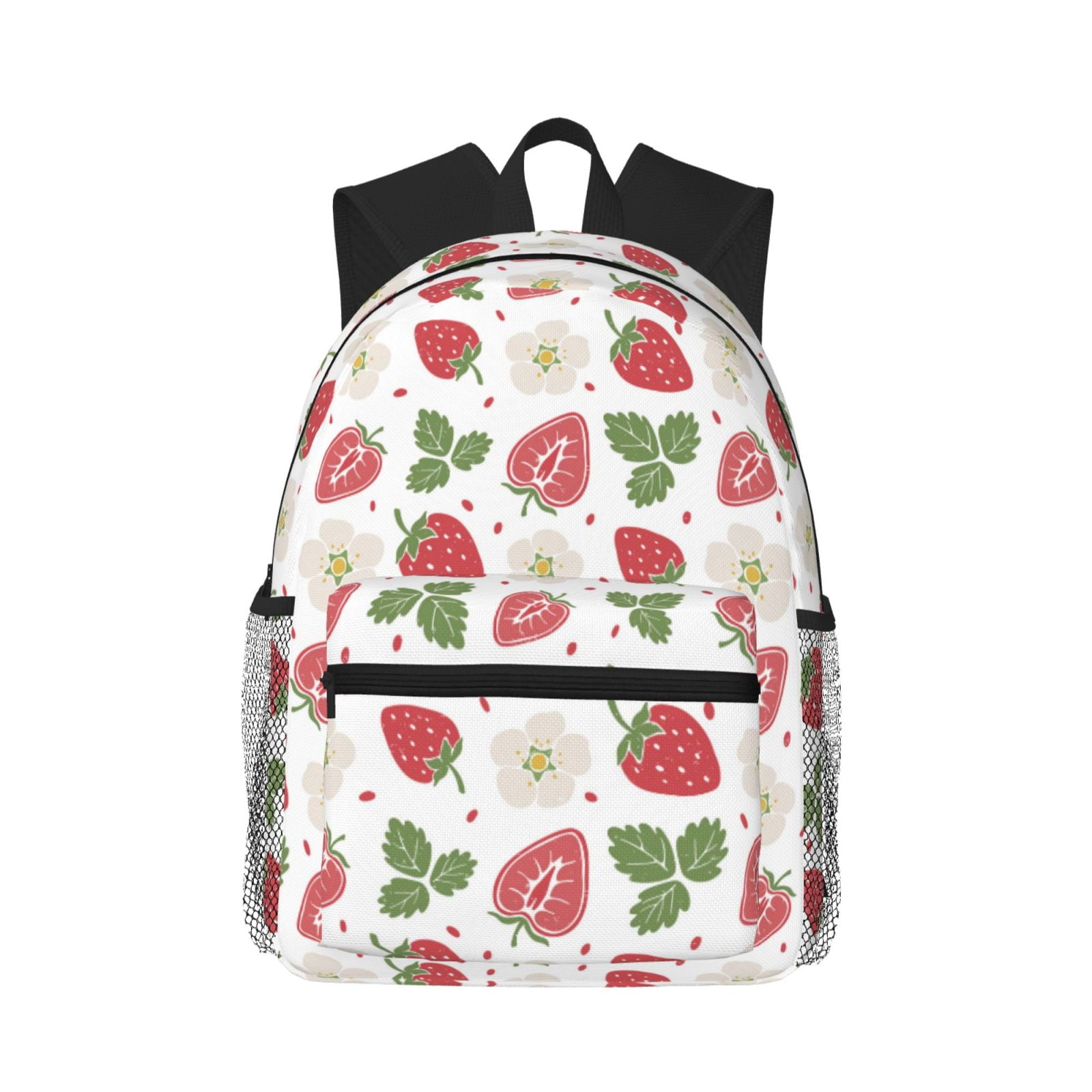 Bingfone Strawberry Kids Backpack Girls And Boys Classic School ...