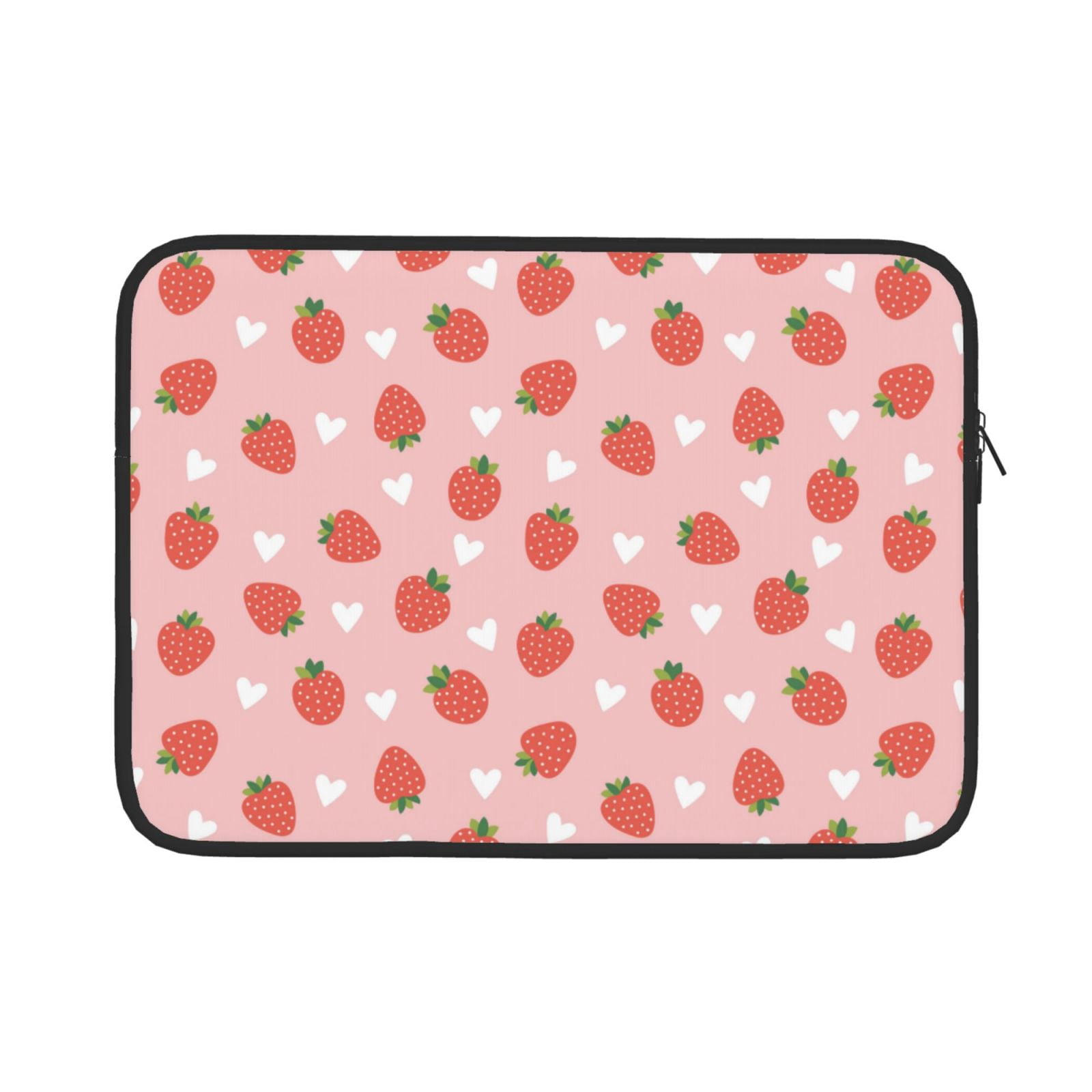 Bingfone Strawberry Laptop Sleeve Case 13 inch , 360° Protective ...