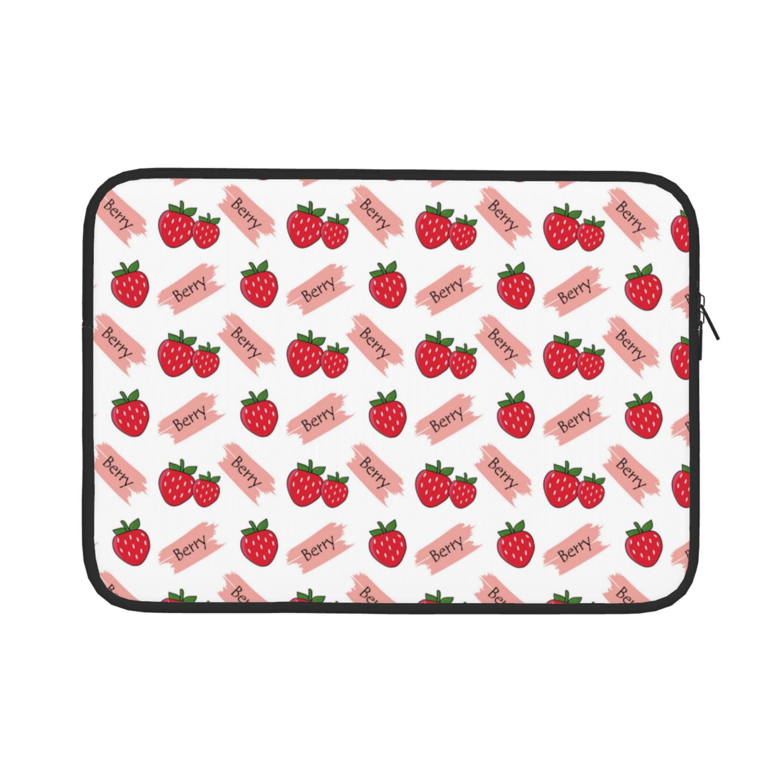 Bingfone Strawberry Laptop Sleeve Case 13 inch , 360° Protective ...