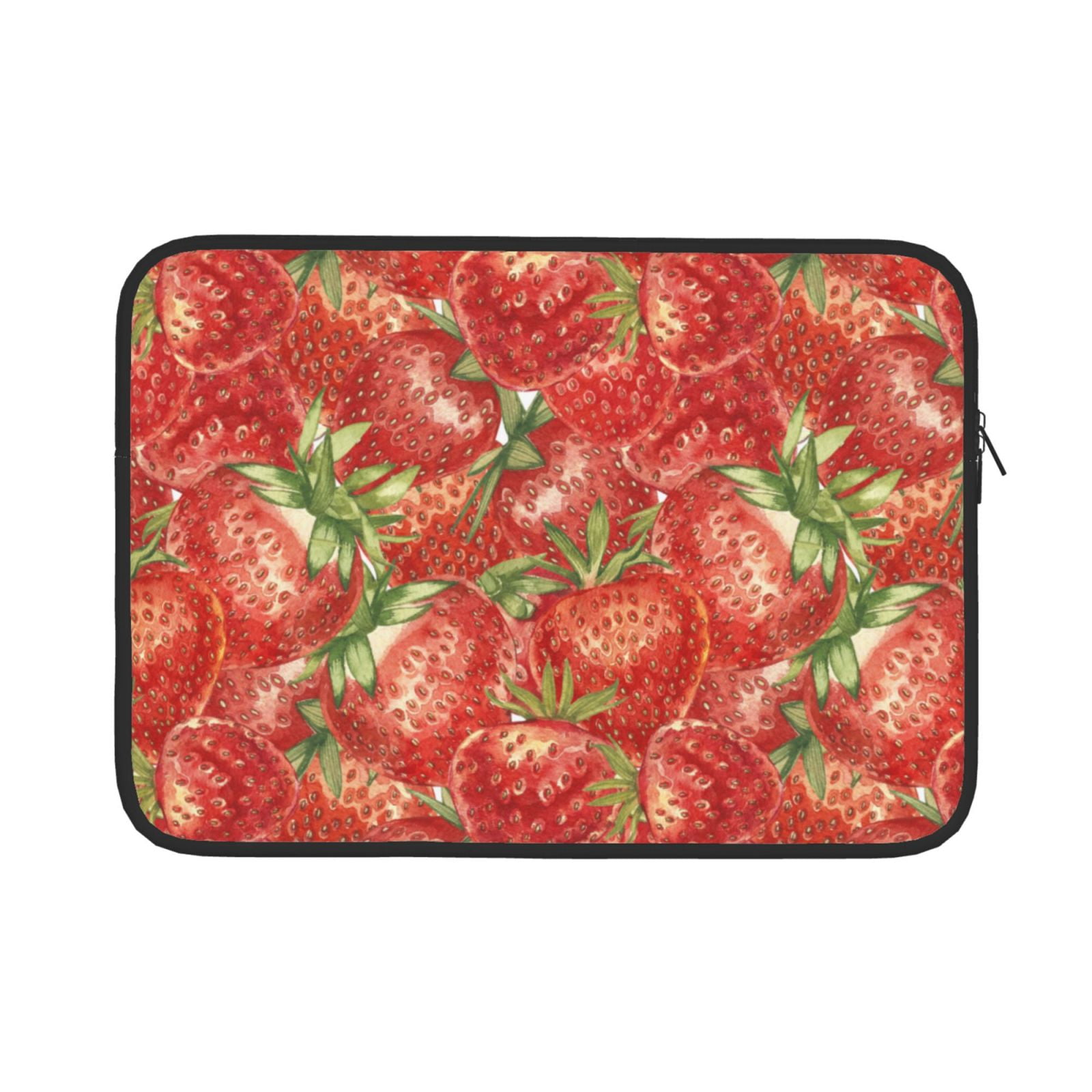 Bingfone Strawberry Laptop Sleeve Case 15 Inch, 360° Protective ...