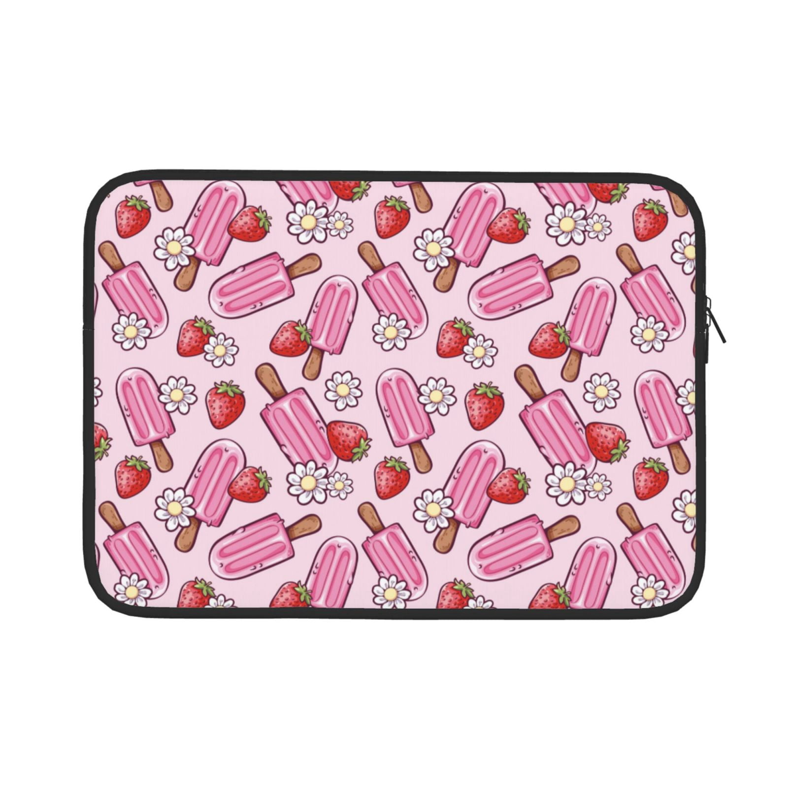 Bingfone Strawberry Popsicle Laptop Sleeve Case 13 inch , 360 ...