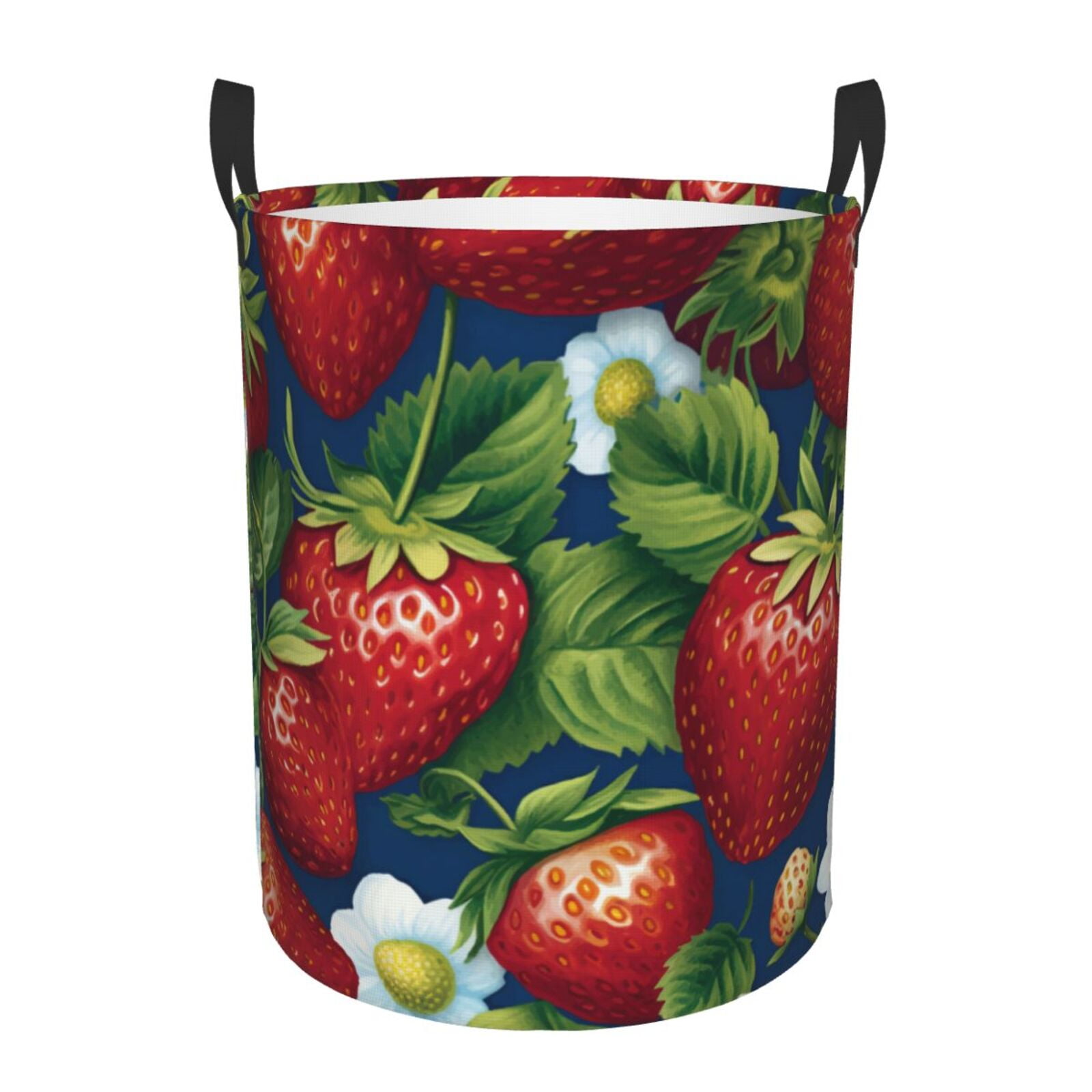 Bingfone Strawberry2 Waterproof Foldable Laundry Hamper Bucket With ...