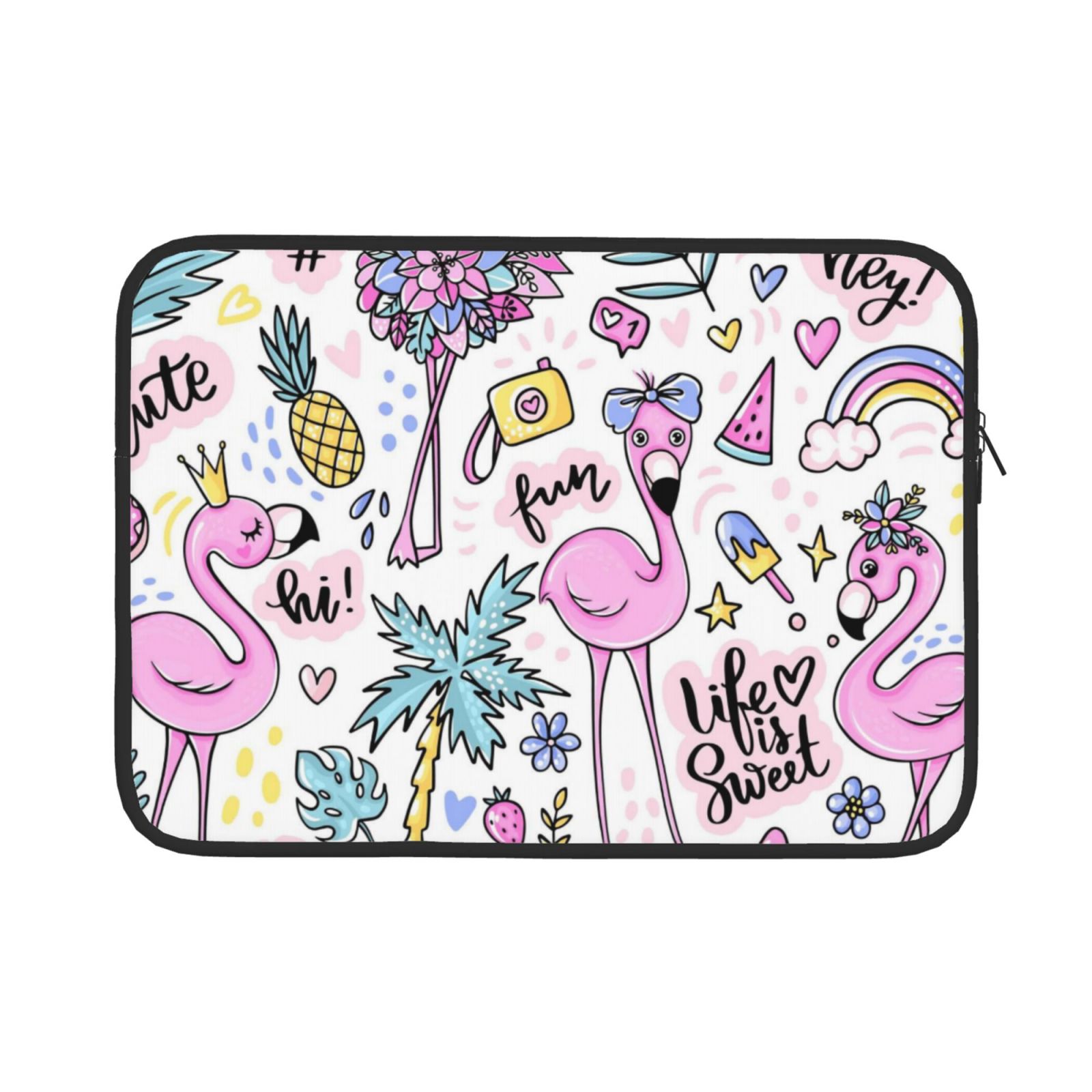 Bingfone Summer With Flamingo Laptop Sleeve Case 13 Inch, 360 ...