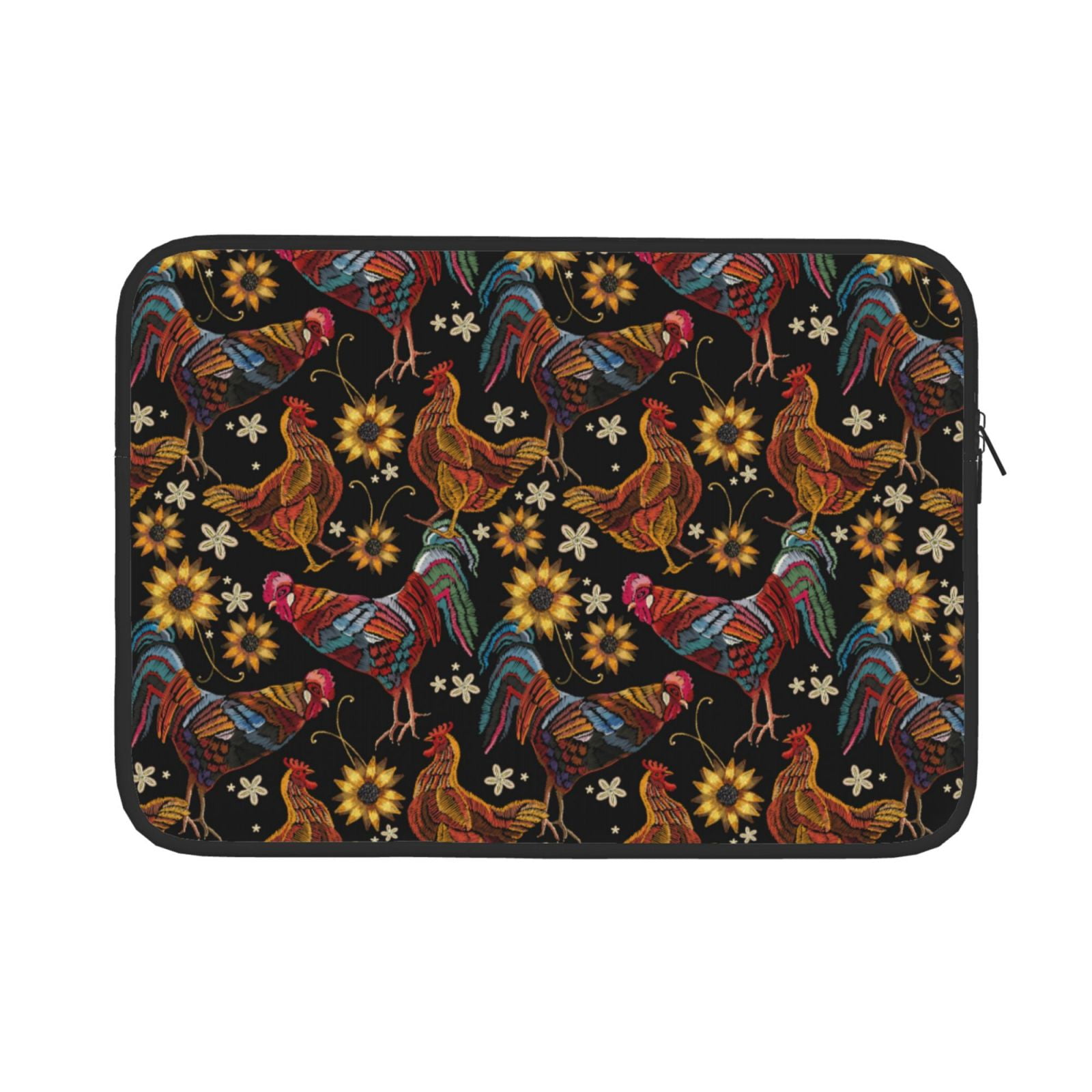 Bingfone Sunflower Rooster Laptop Sleeve Case 13 inch , 360° Protective ...