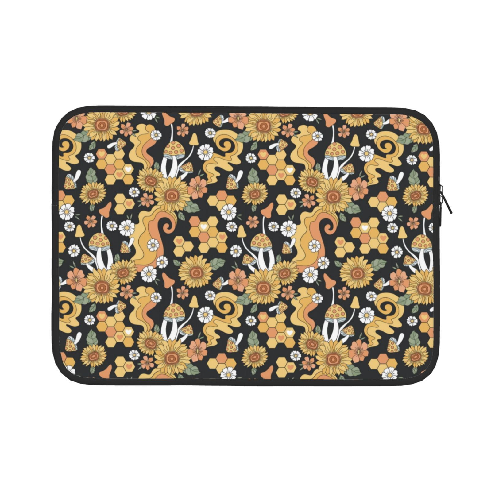 Bingfone Sunflowers Bee Laptop Sleeve Case 13 inch , 360° Protective ...