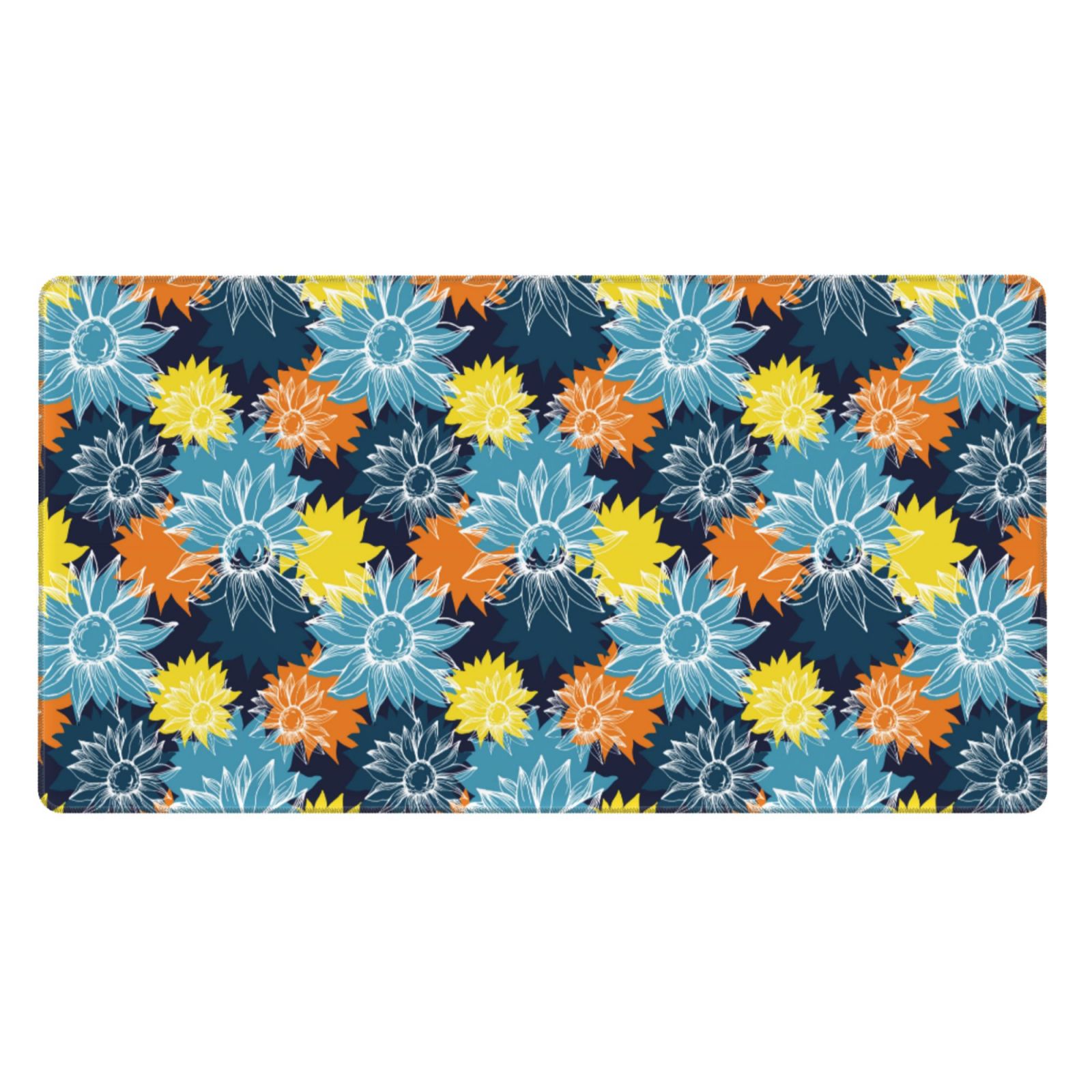 Bingfone Sunflowers Large Gaming Mouse Pad,Extended Desk Mousepad with ...