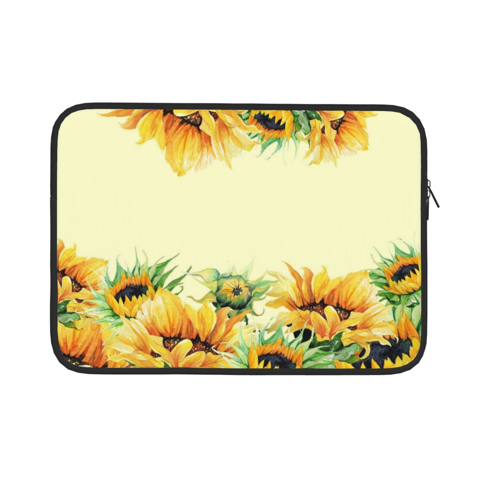 Bingfone Sunflowers On A Yellow Background Laptop Sleeve Case 13 Inch ...