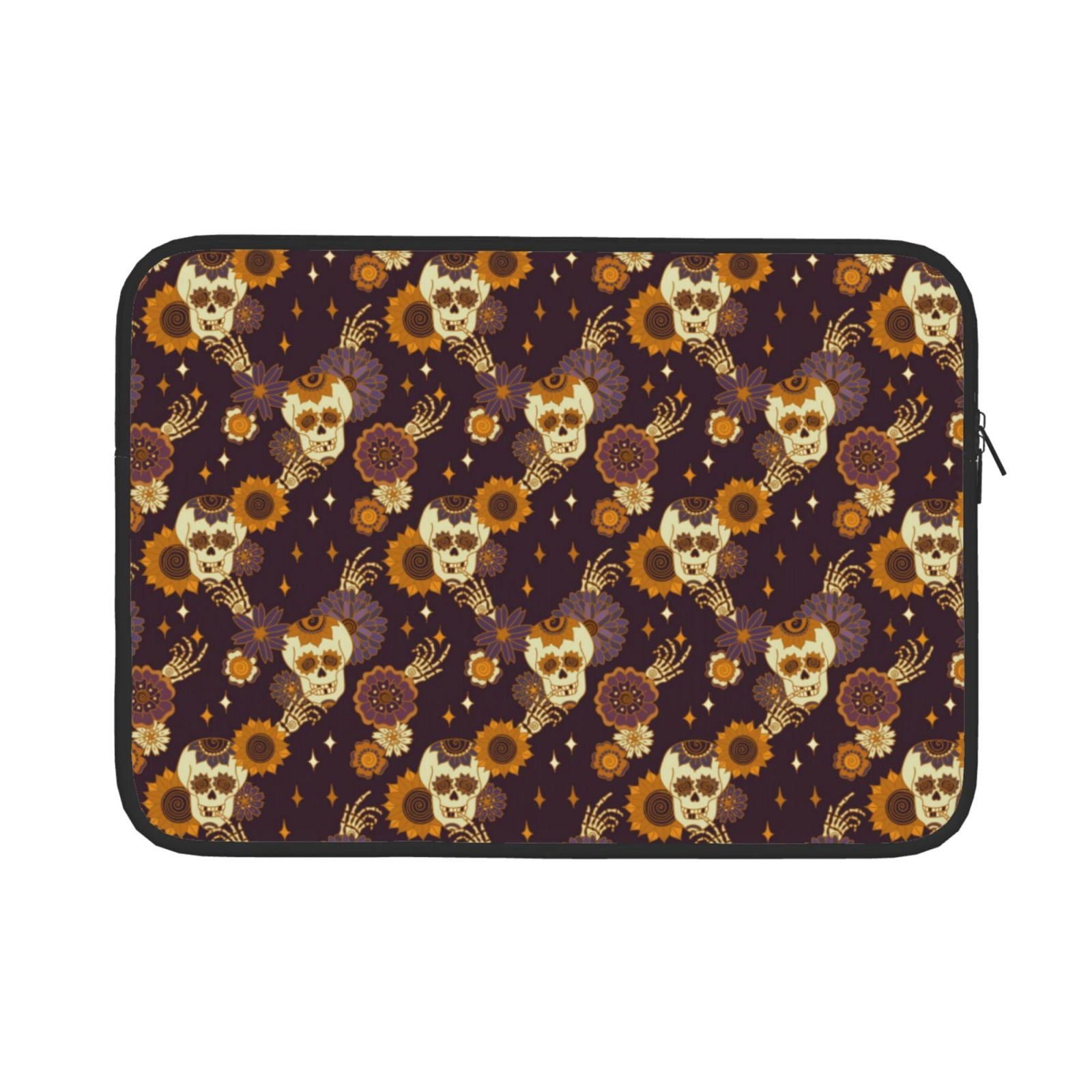 Bingfone Sunflowers with Skull and Hand Laptop Sleeve Case 13 inch ...