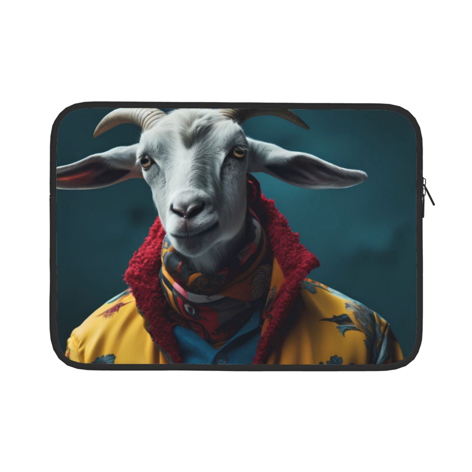 Bingfone Surrealist Goat Laptop Sleeve Case , 360° Protective Computer ...