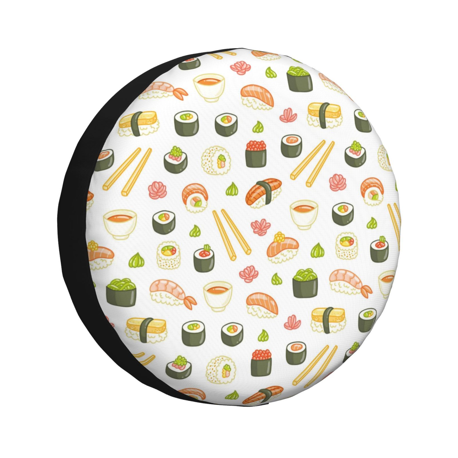 Bingfone Sushi And Rolls Spare Tire Cover Weatherproof Universal Wheel ...