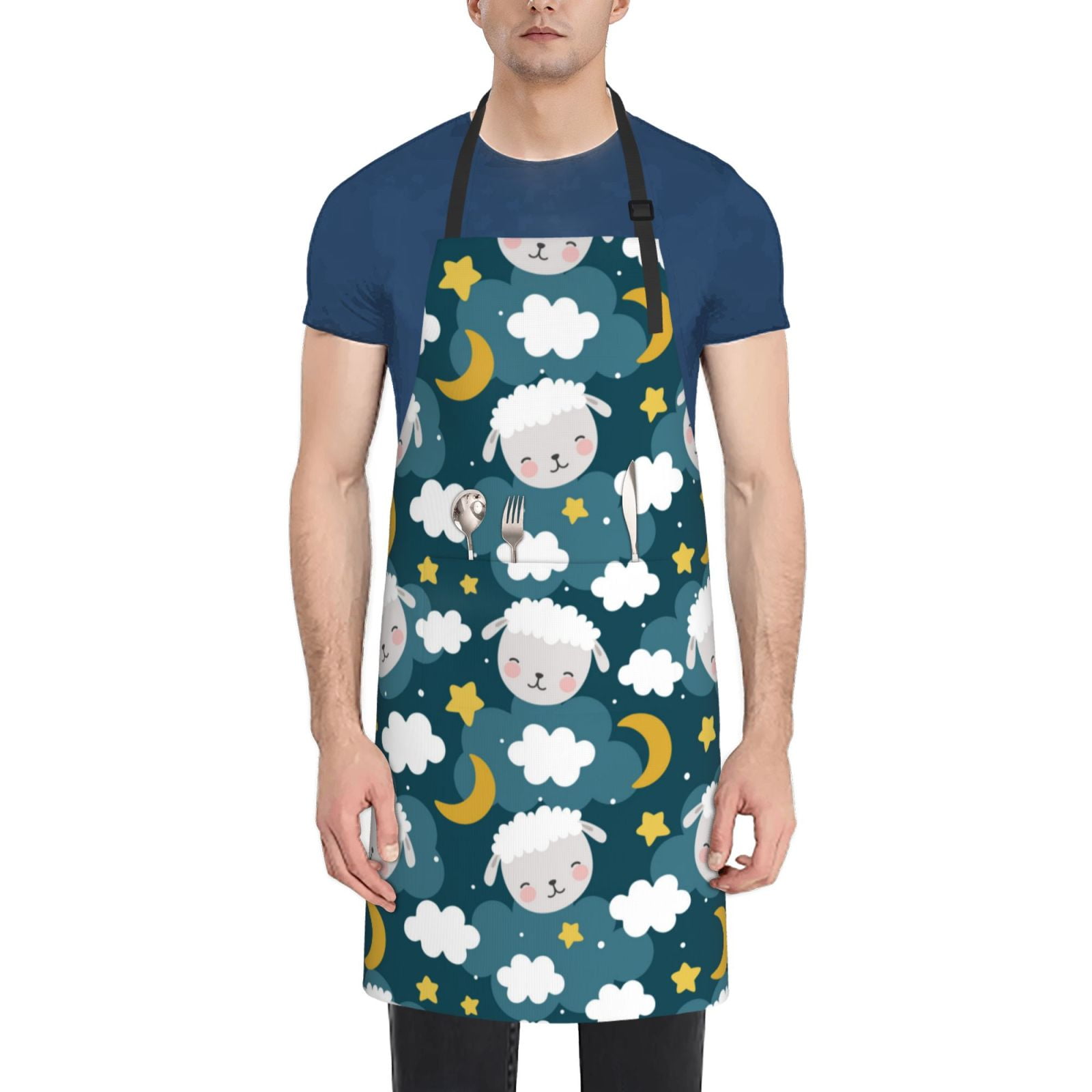 Bingfone Sweet Dream Lamb Apron Gifts For Men, Women Professional Grade ...