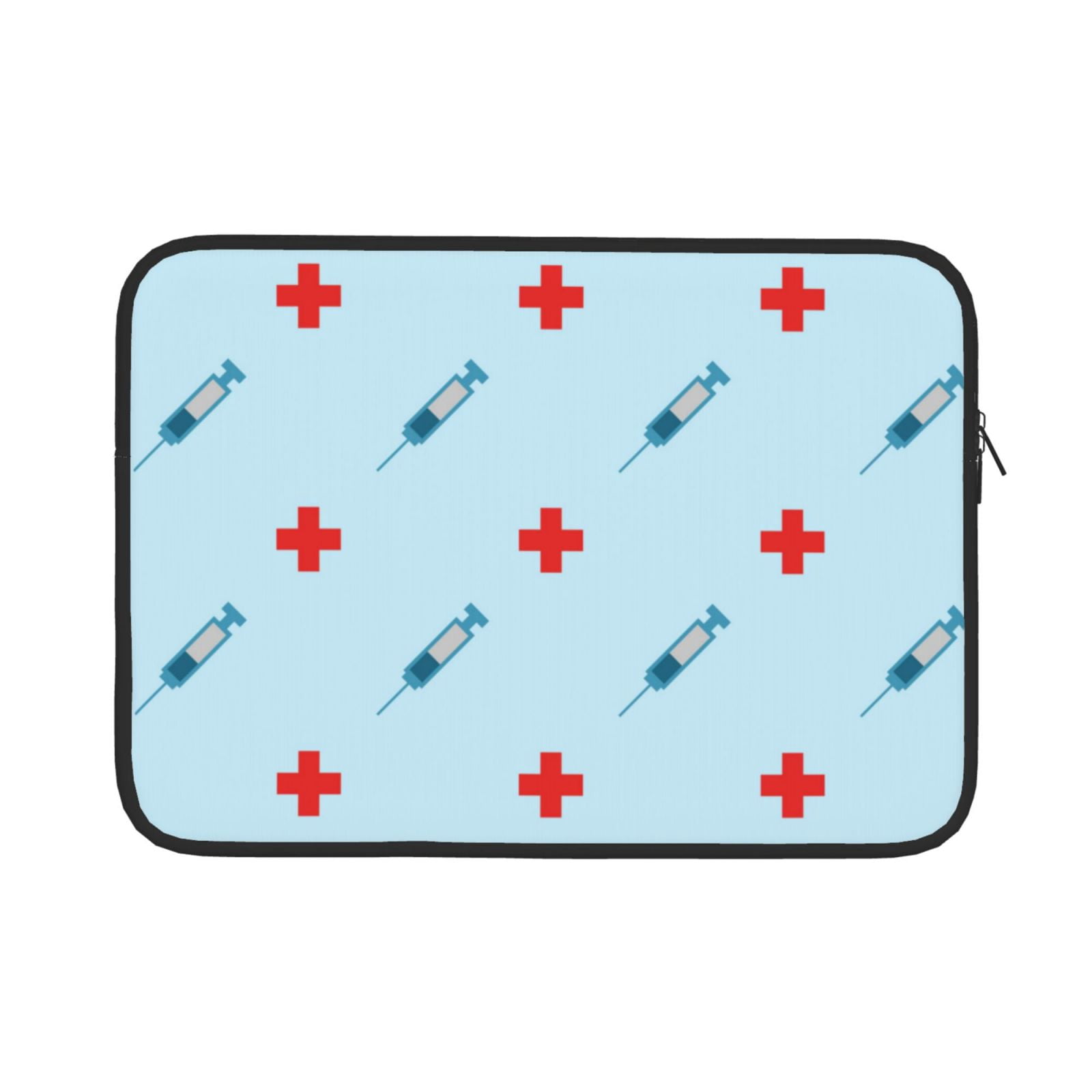 Bingfone Syringe And Red Cross Laptop Sleeve Case , 360° Protective ...