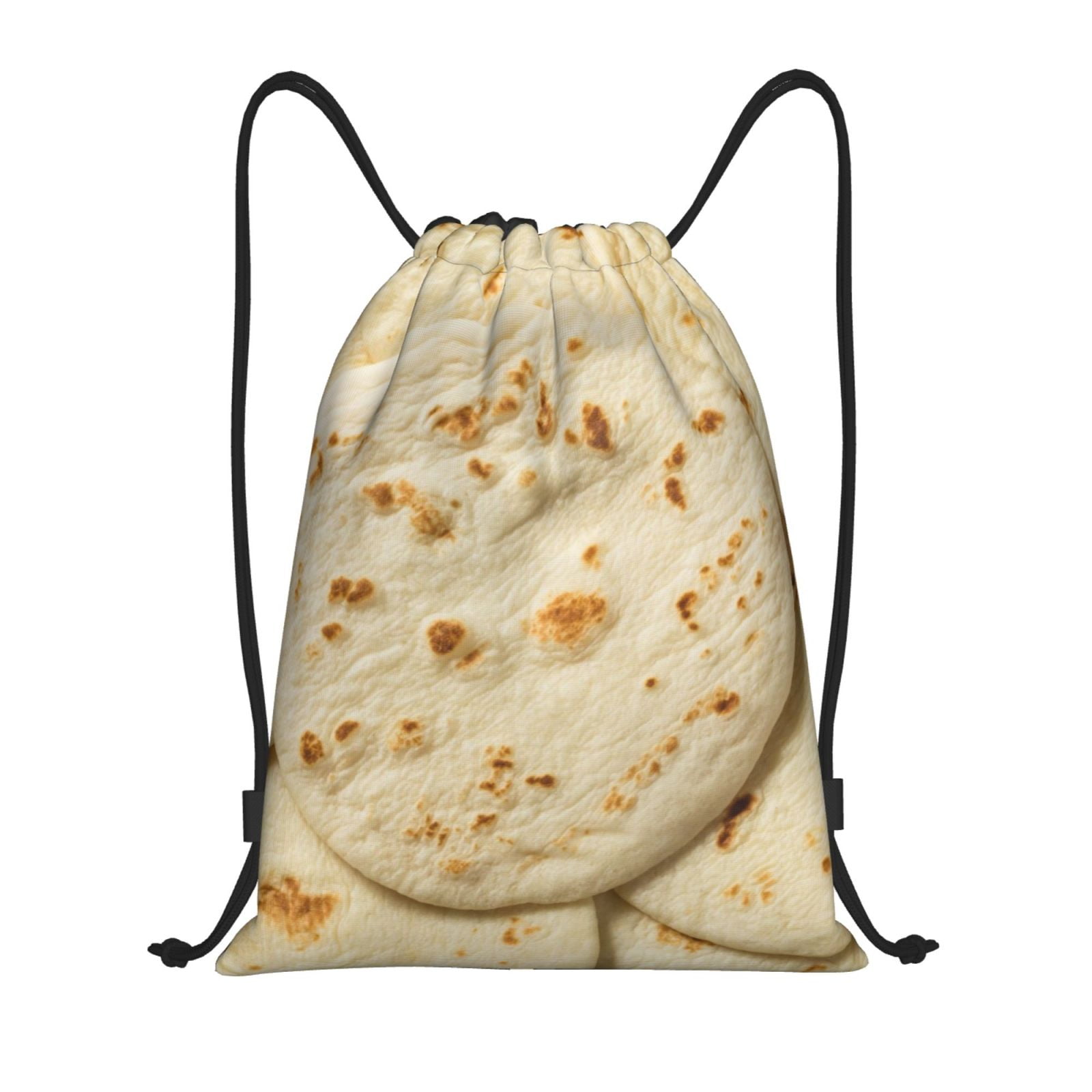 Bingfone Taco Tortillas Drawstrings Backpacks Bags for Men Women Gym ...