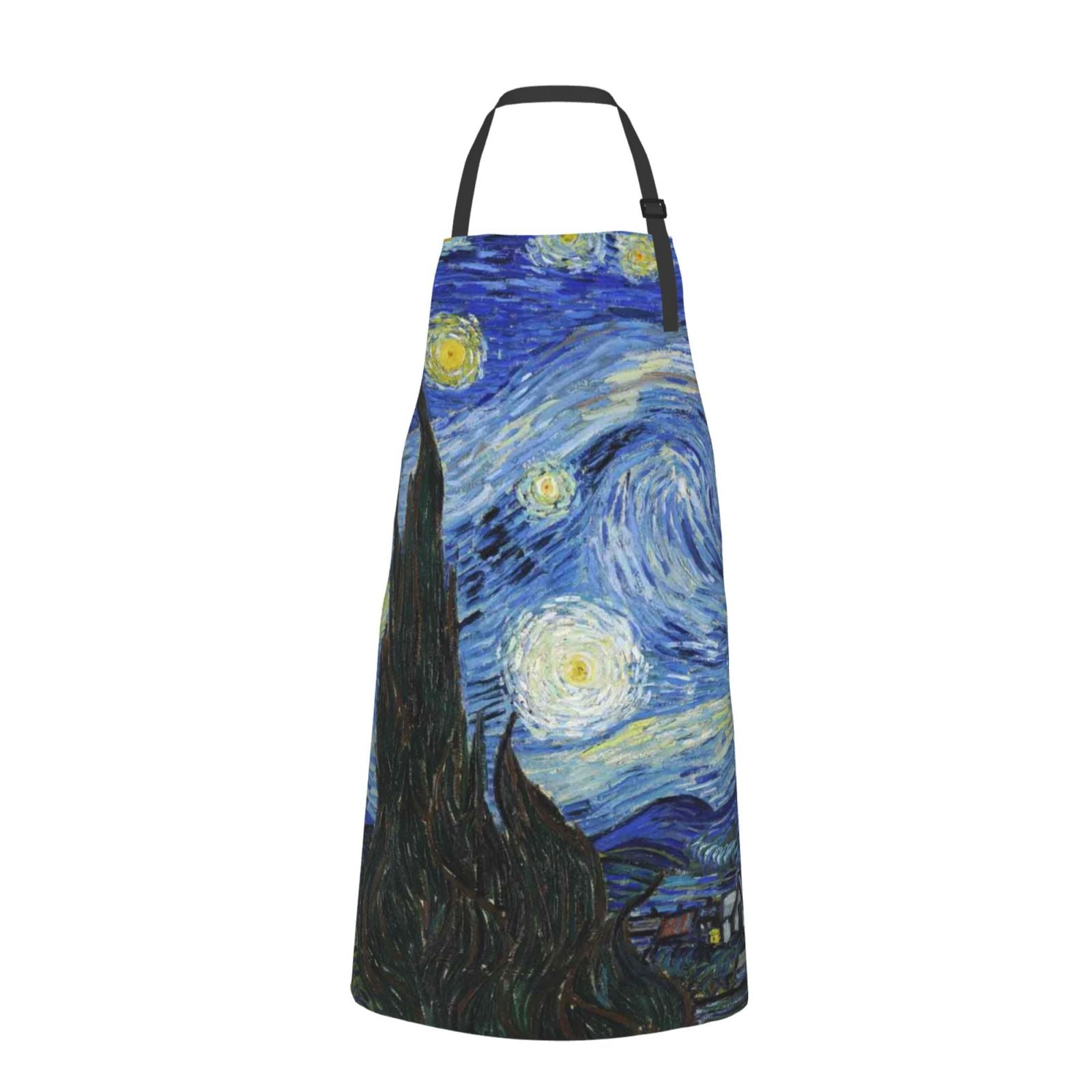 Bingfone The Starry Night Apron Gifts For Men, Women Professional Grade ...