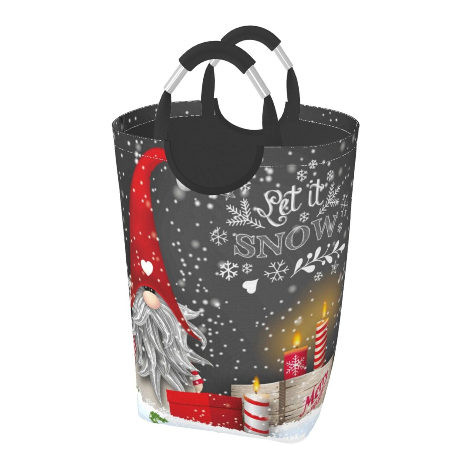 Bingfone Traditional Scandinavian Dwarf Laundry Hamper,Large Canvas ...