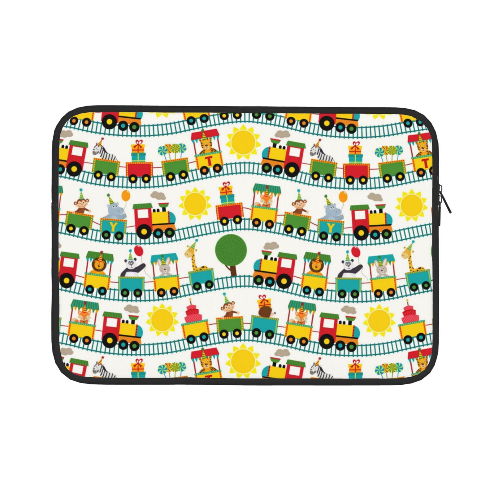 Bingfone Train With Animals Laptop Sleeve Case 13 inch , 360 ...