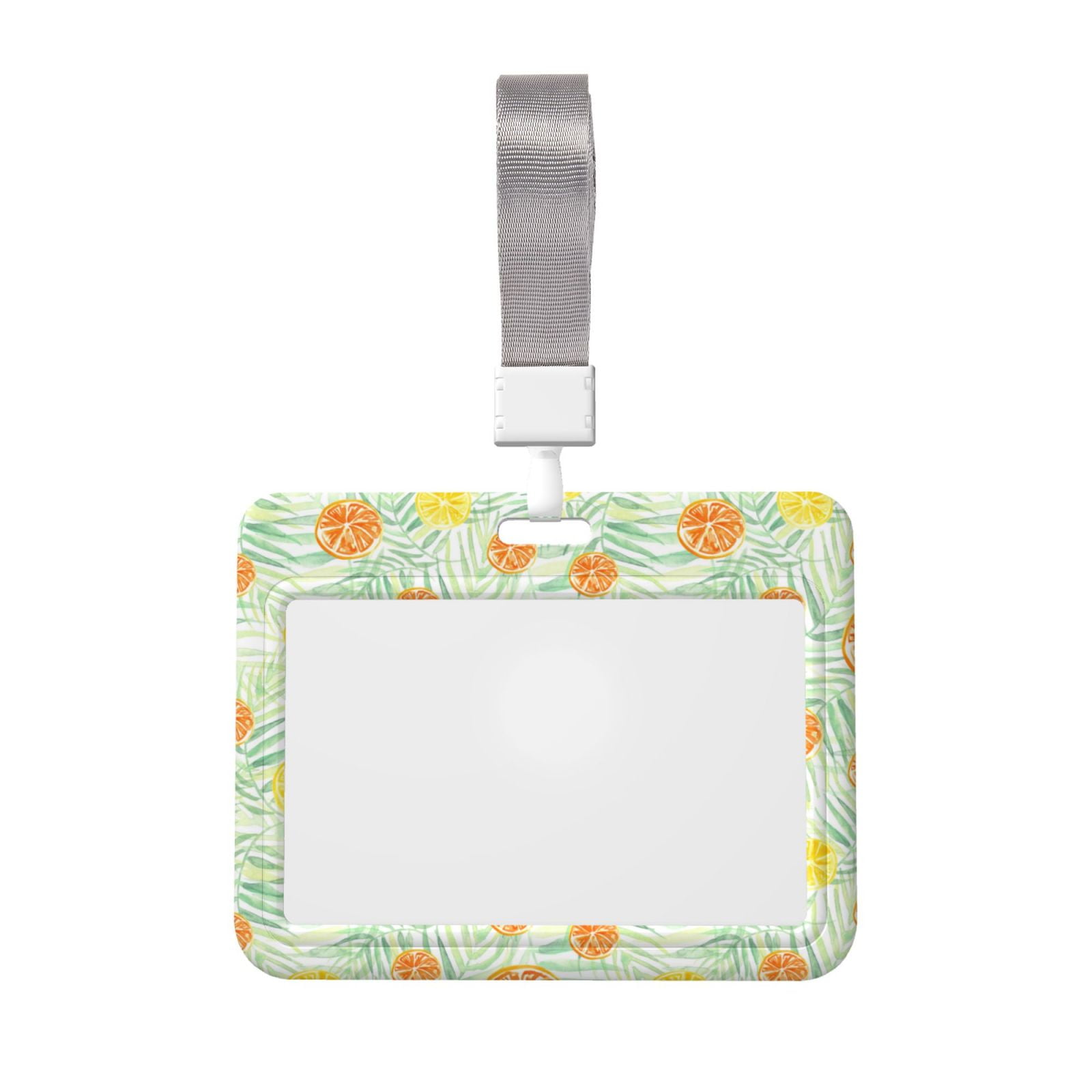 Bingfone Tree Palms Lemon Card Badge Holder,for Girls Girly Women 4 x 3 ...