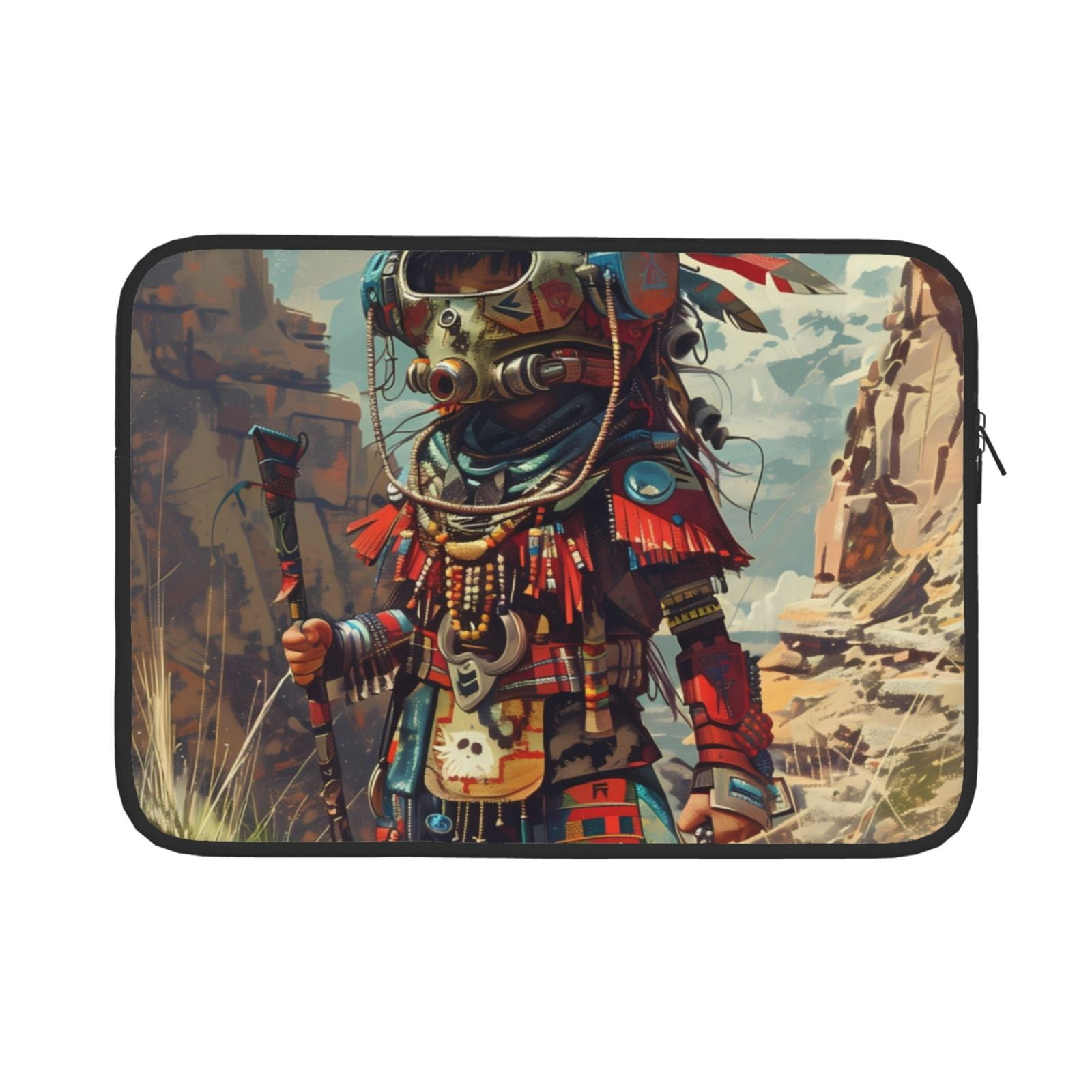 Bingfone Tribal Futuristic Warrior Laptop Sleeve Case 13 inch , 360 ...