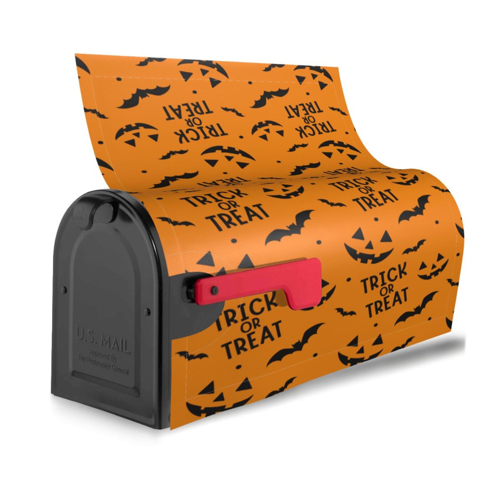 Bingfone Trick Or Treat Magnetic Mailbox Cover Standard Size for Garden ...