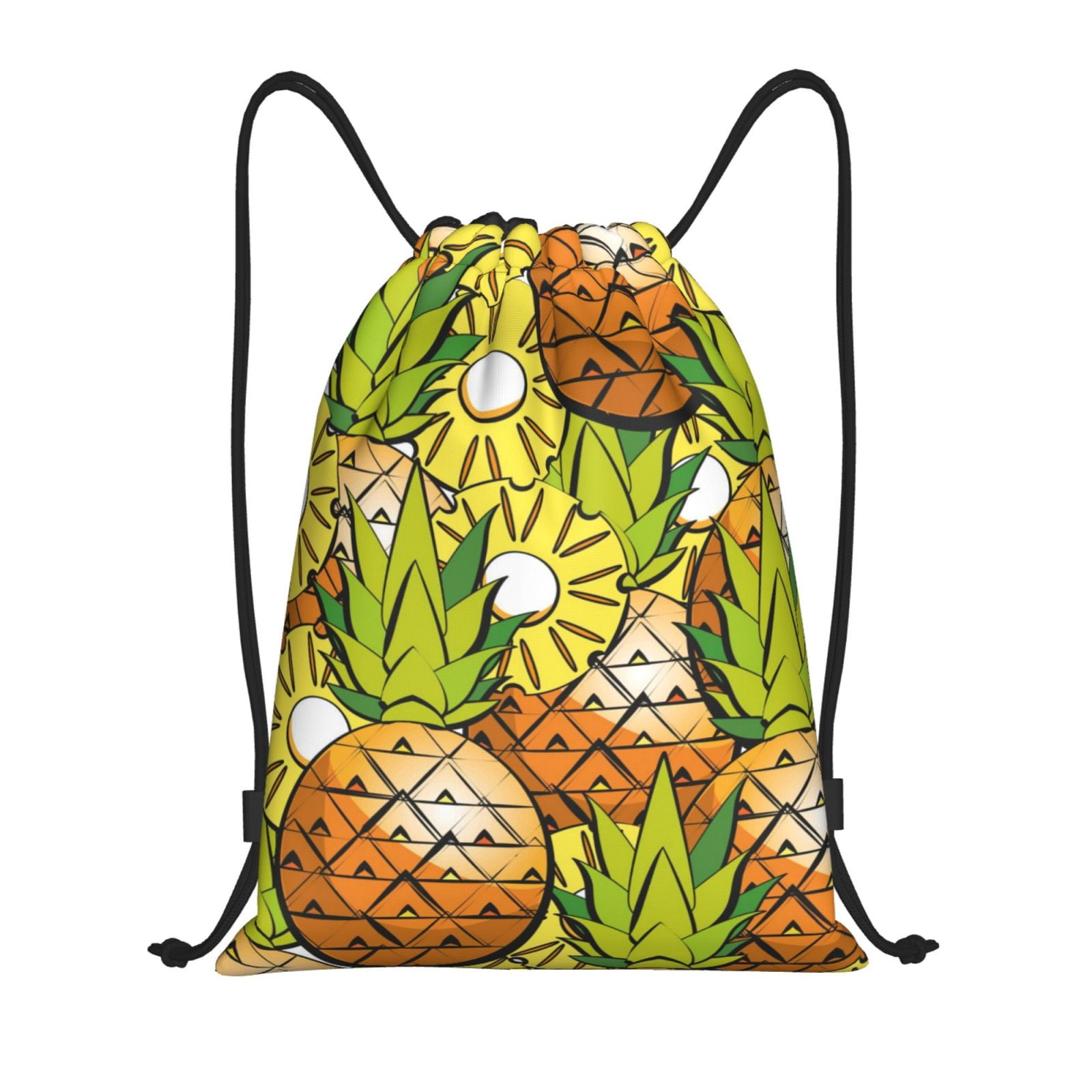 Bingfone Tropical Summer Fruit Drawstrings Backpacks Bags For Men Women ...