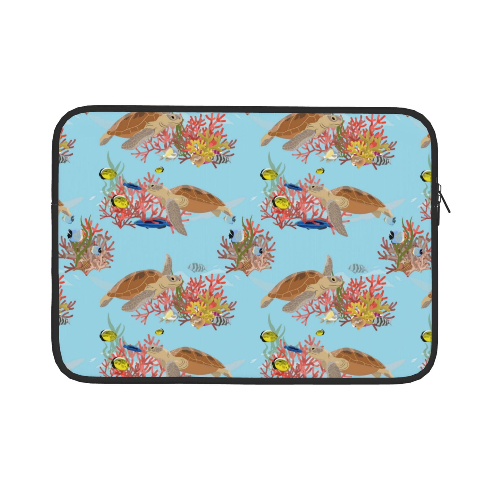 Bingfone Turtles And Corals Laptop Sleeve Case 13 inch , 360 ...